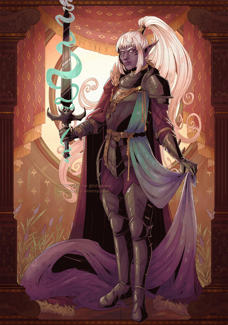ArtStation - Drow Secret Satan 2024