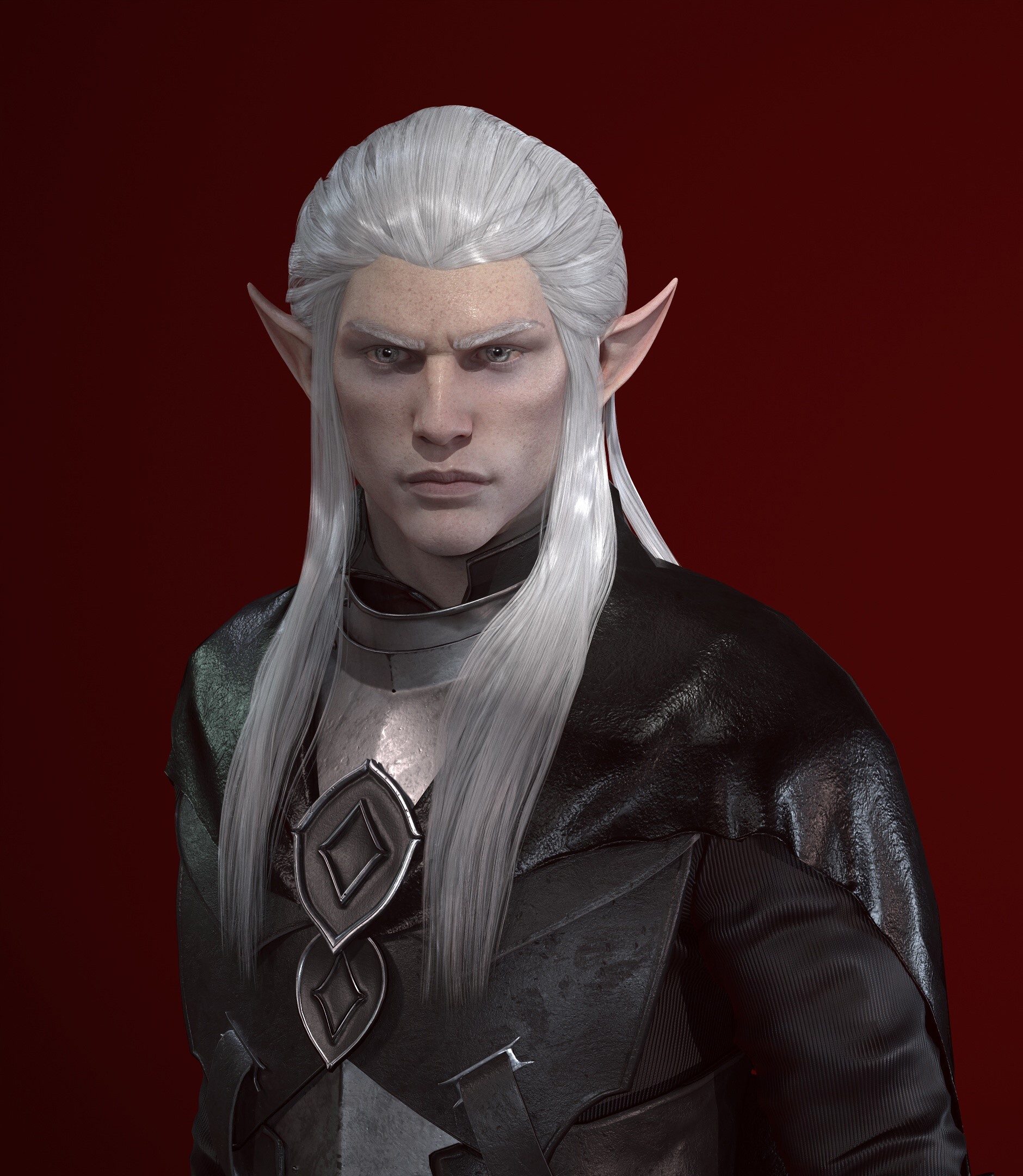 ArtStation - Dark Elf Character