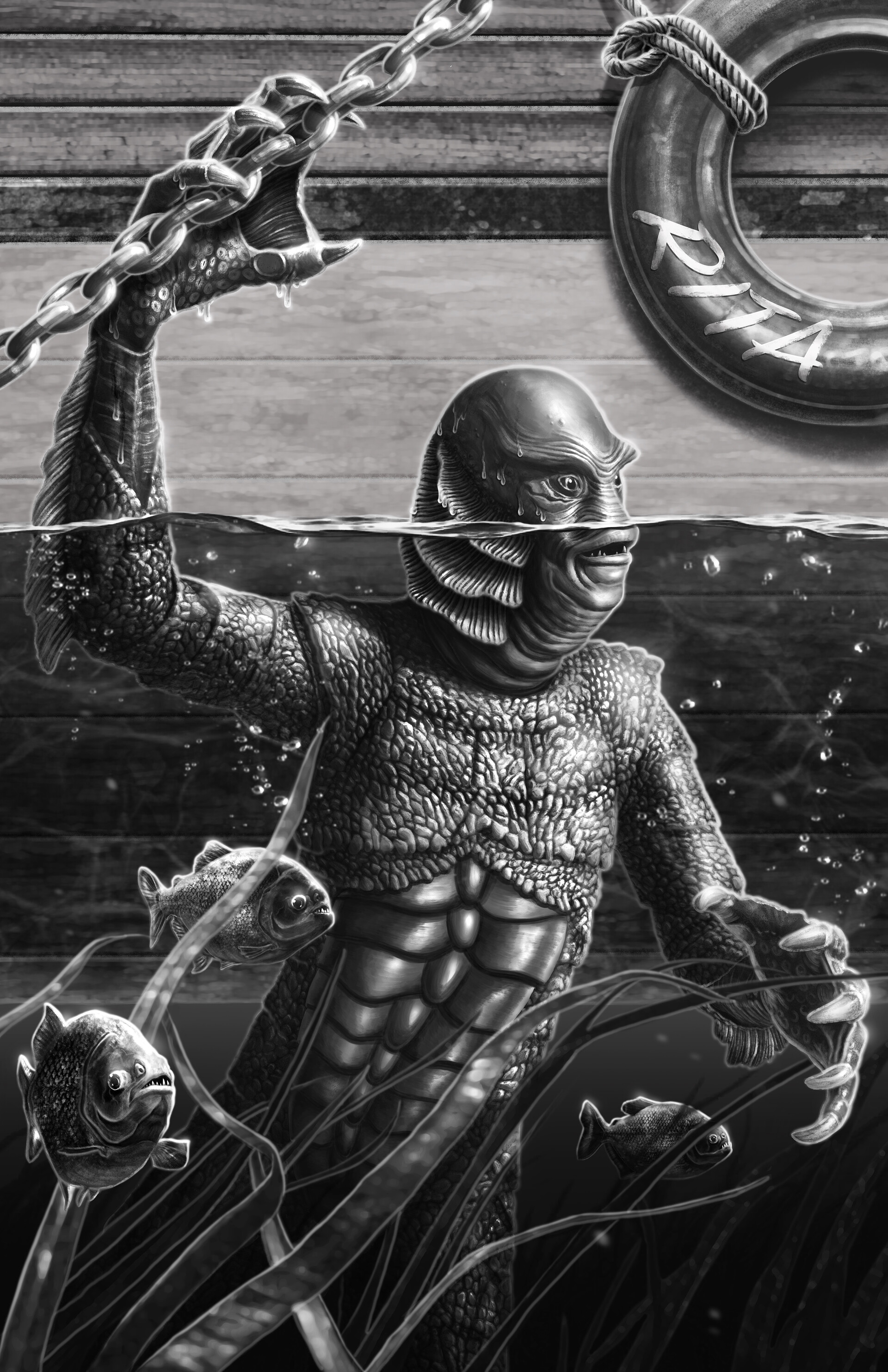 ArtStation - The Gill-Man