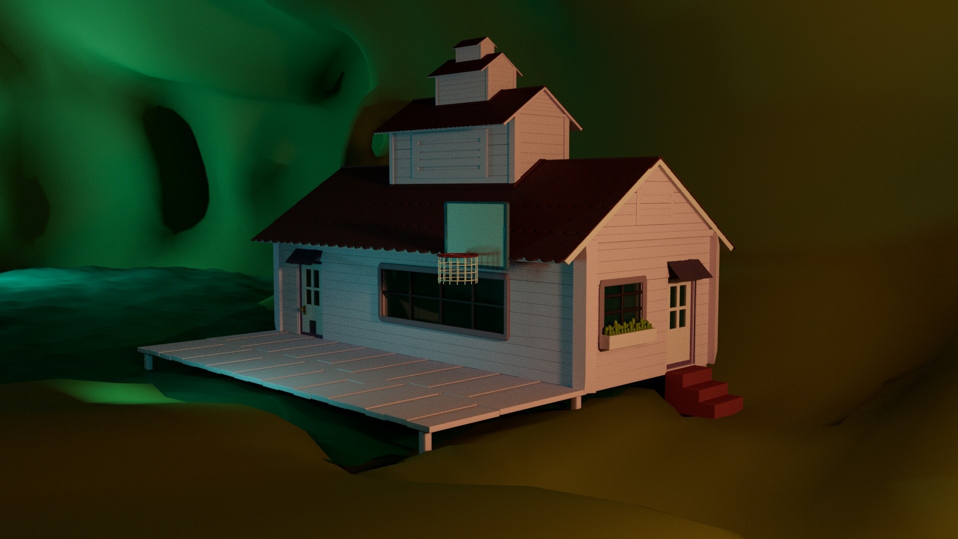 ArtStation - Marceline House from Adventure Time