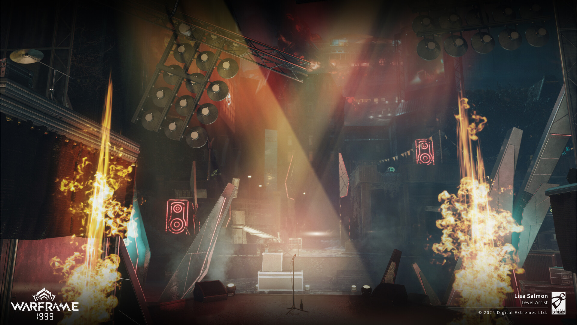 Lisa Salmon - Warframe 1999: TechRot Encore - Temple Stage Defense Map