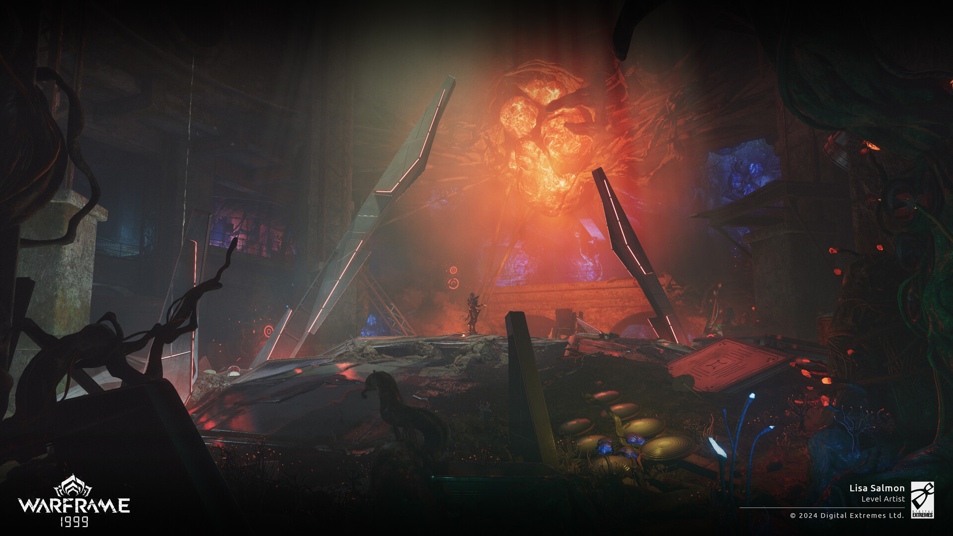 Lisa Salmon - Warframe 1999: TechRot Encore - Temple Stage Defense Map