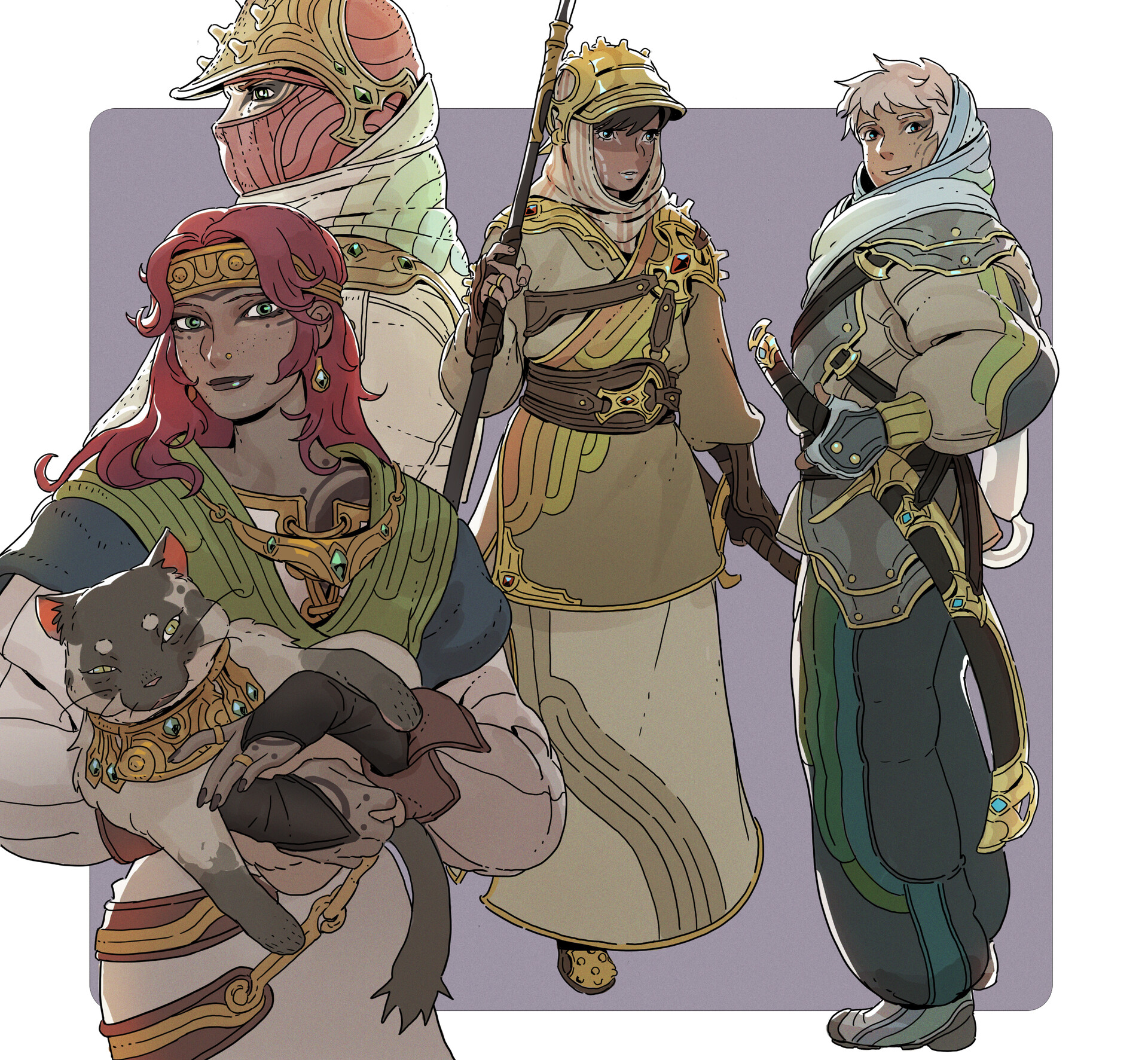 ArtStation - Desert Folk