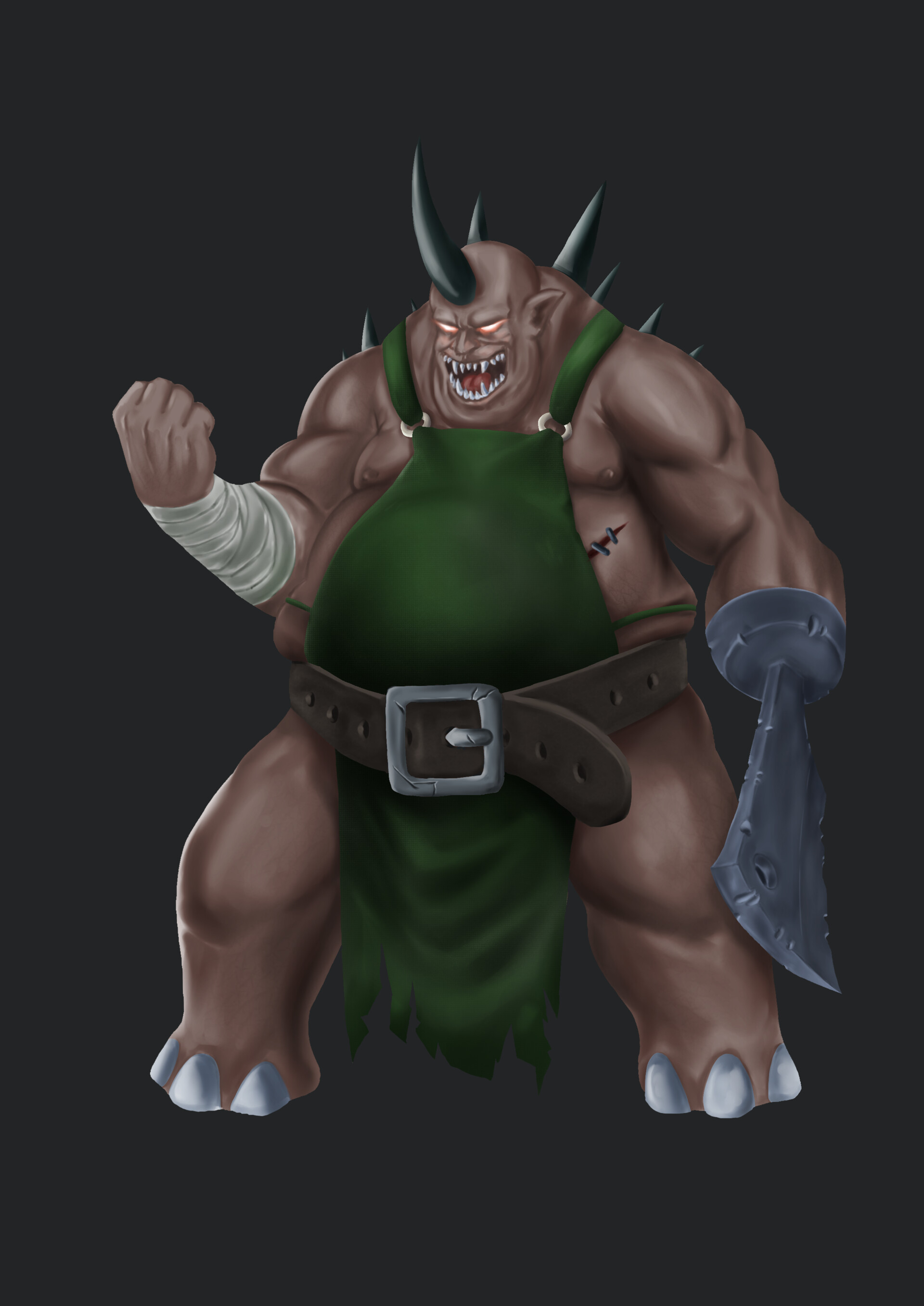 ArtStation - Ogre Butcher