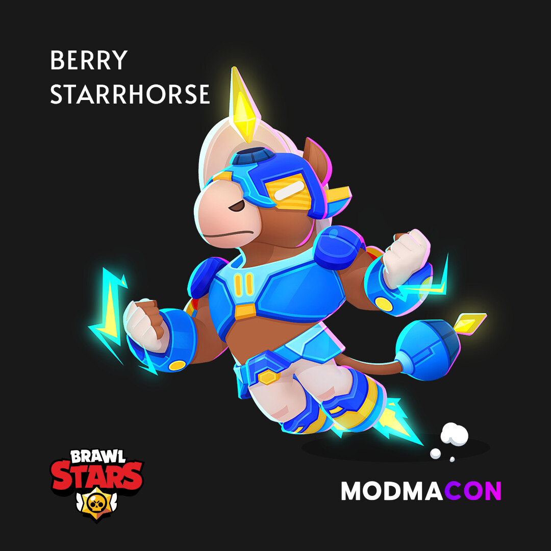 ArtStation - BERRY STARRHORSE: BRAWL STARS