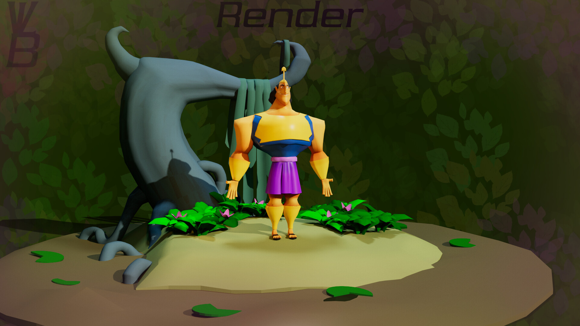 ArtStation - 3D Kronk