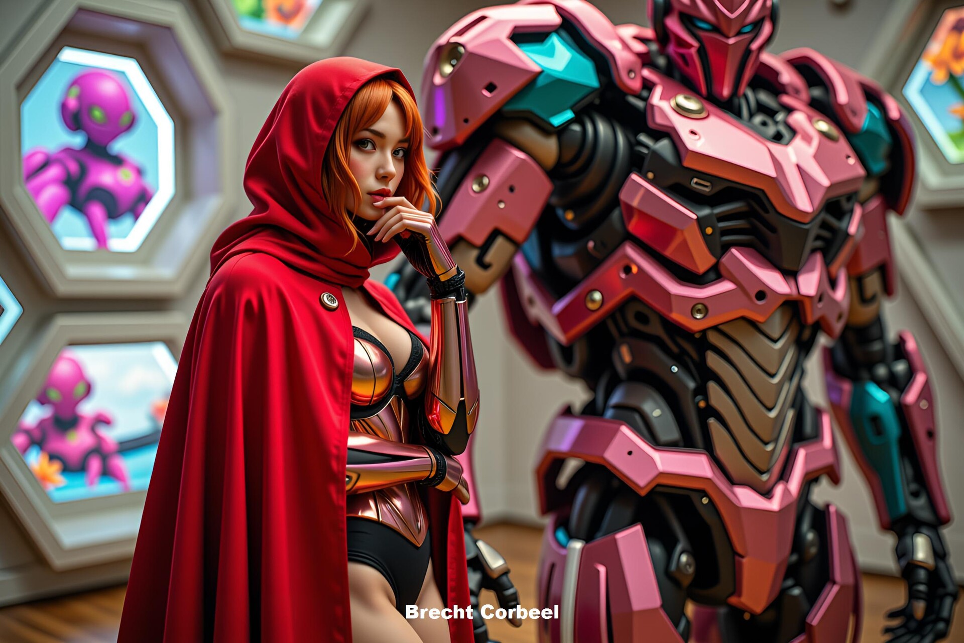 Brecht Corbeel - Red Riding Droid