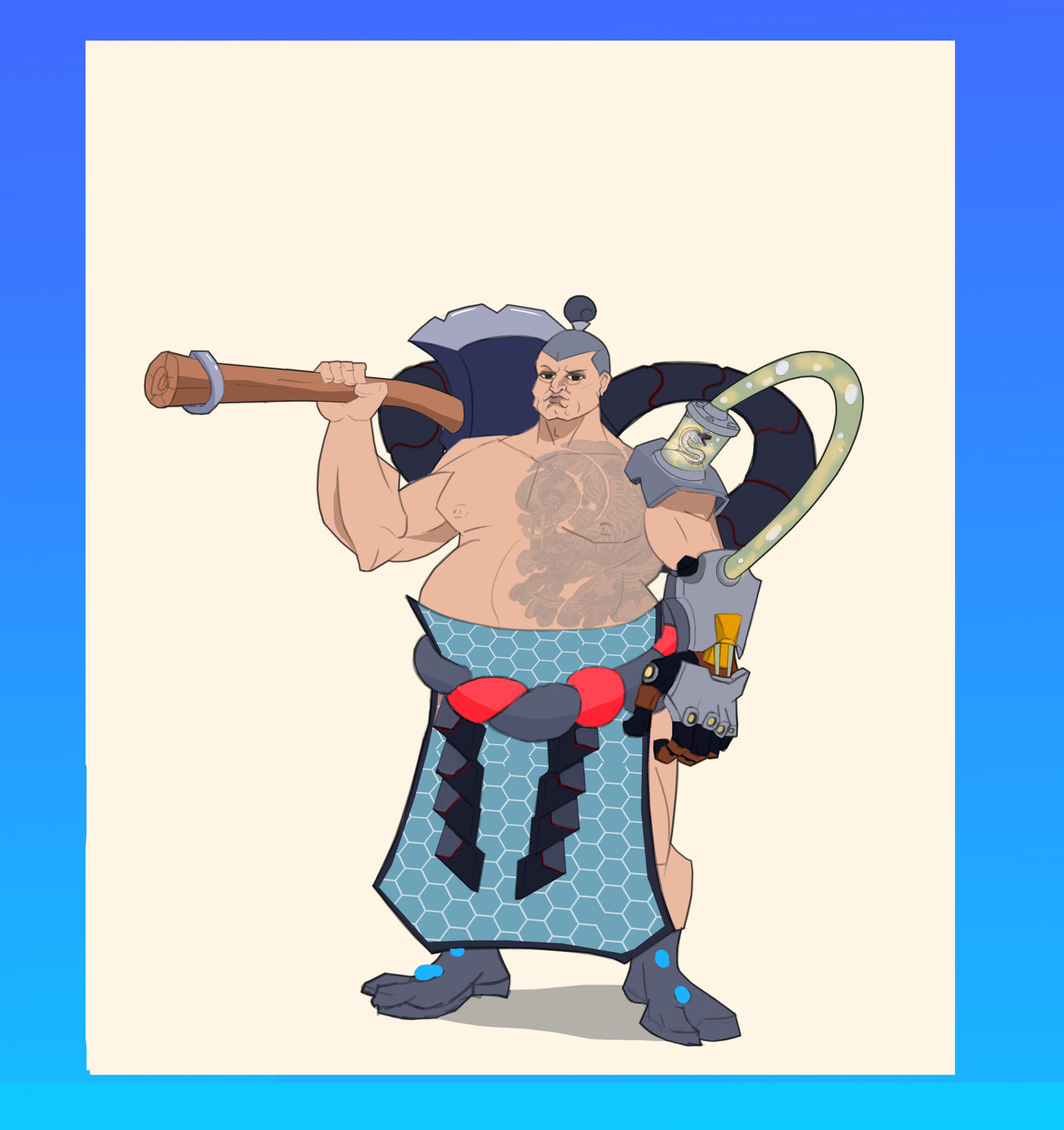 ArtStation - 2d character concept art