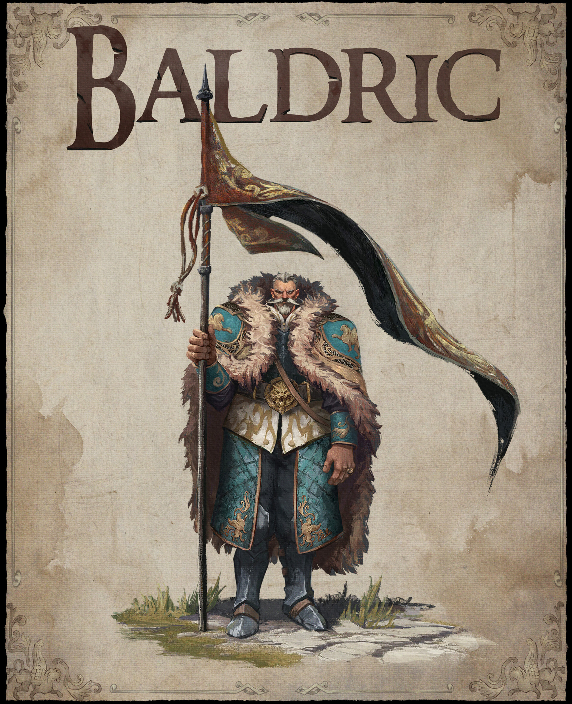 ArtStation - Grandmaster of the Lionguard