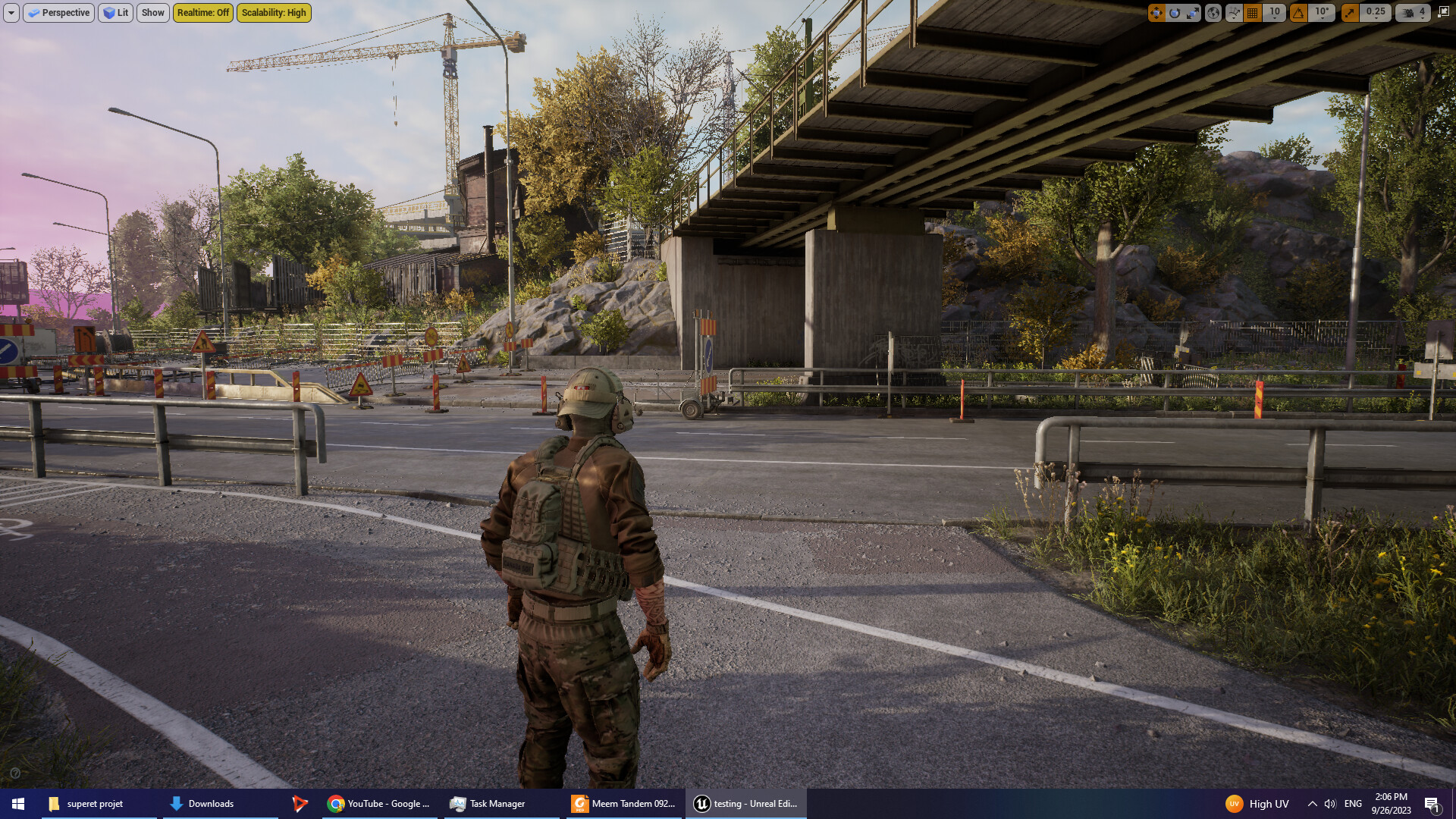 ArtStation - unreal engine real time 3d cgi envirenment and lighint 💙🧡