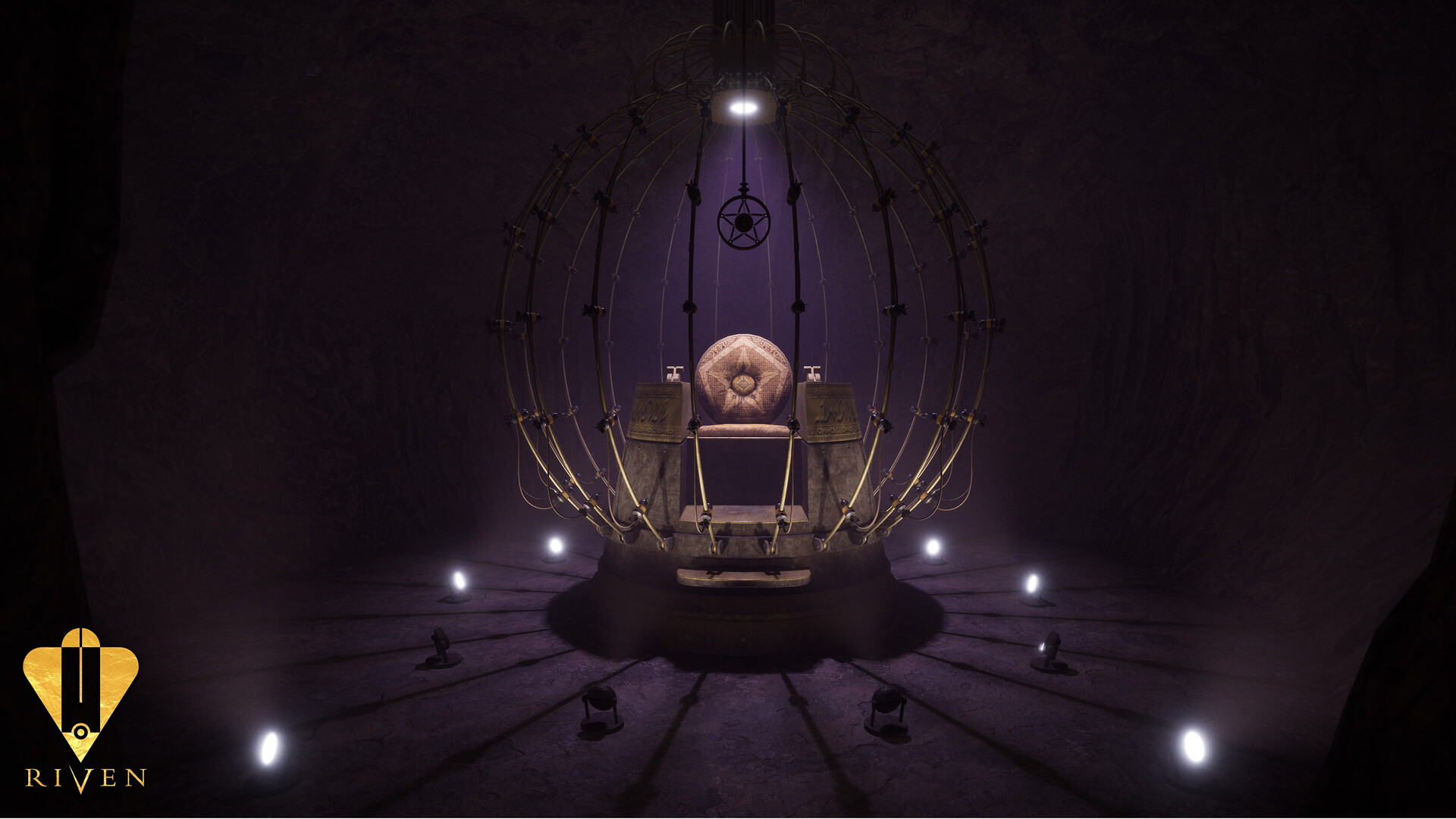 Rafael Rodriguez Portfolio - Riven - Temple Island - Spider Throne Room