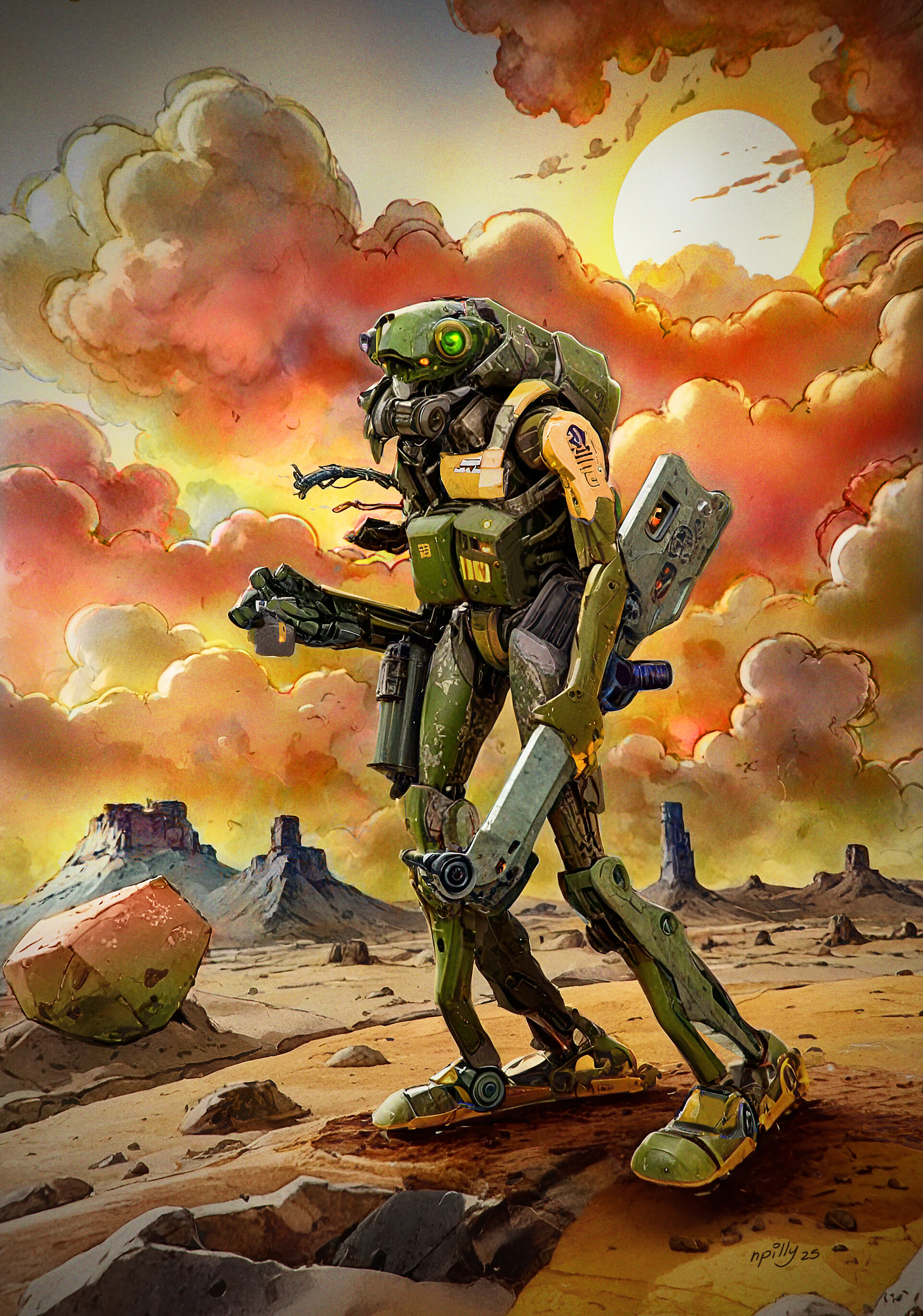 Nick Pill - Bounty Hunter