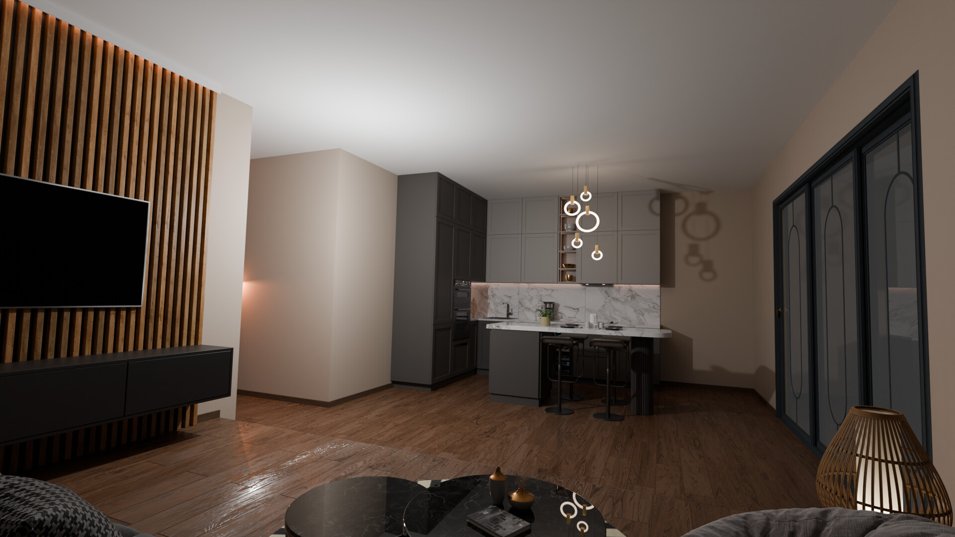 ArtStation - Visualization of the room