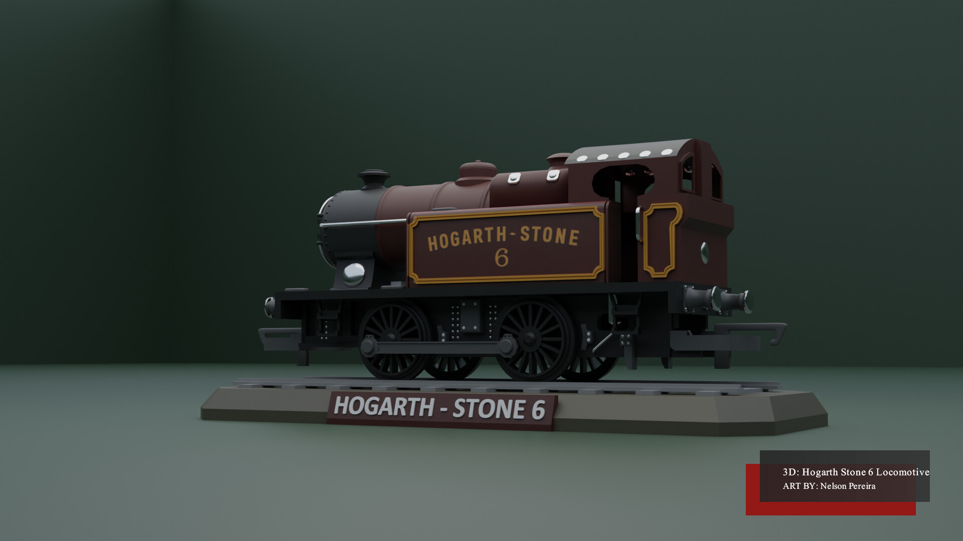 Nelson Pereira - Locomotive - Hogarth Stone 6