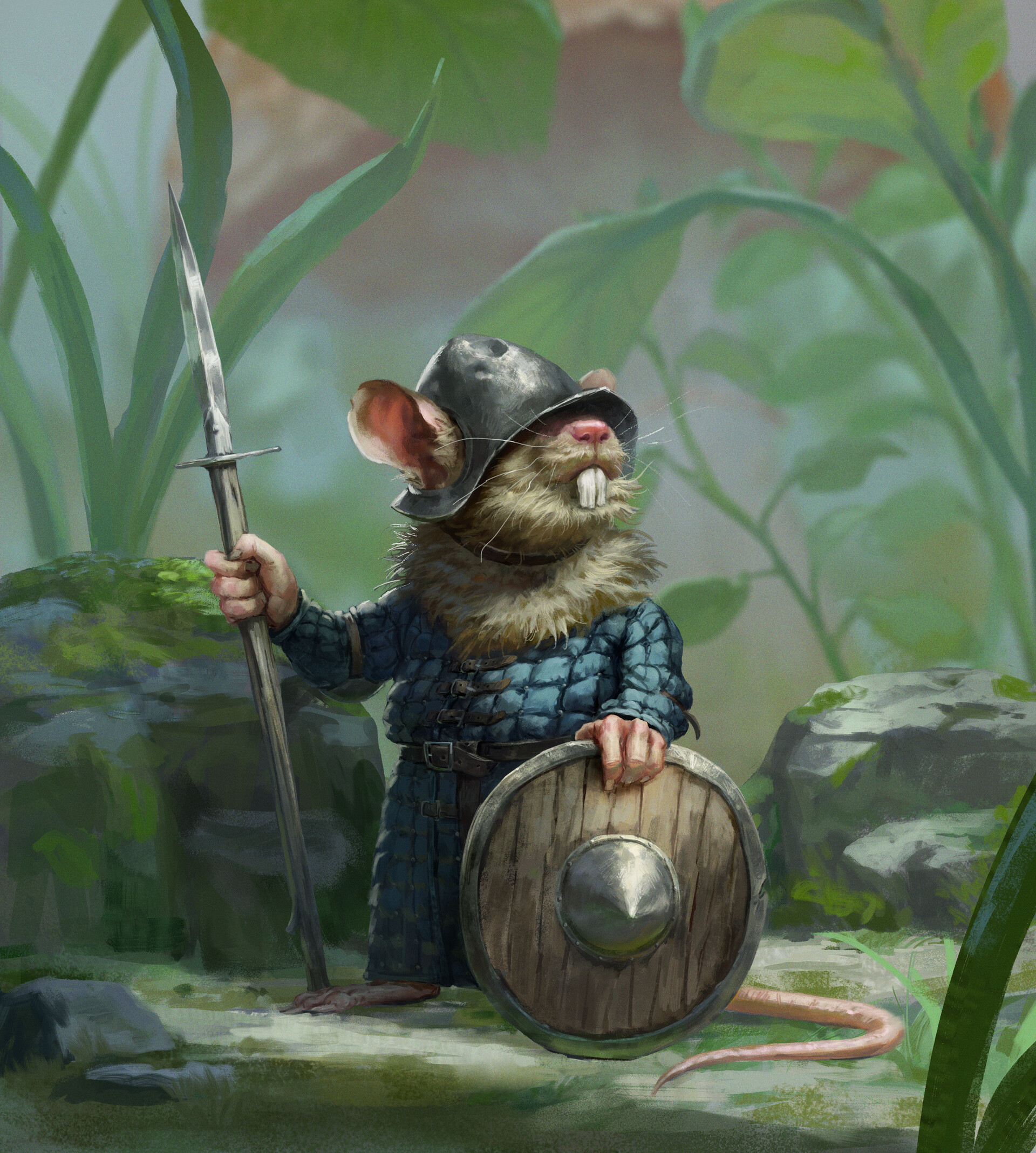 ArtStation - Rattus Medii Aevi - Lil guard + some sketches