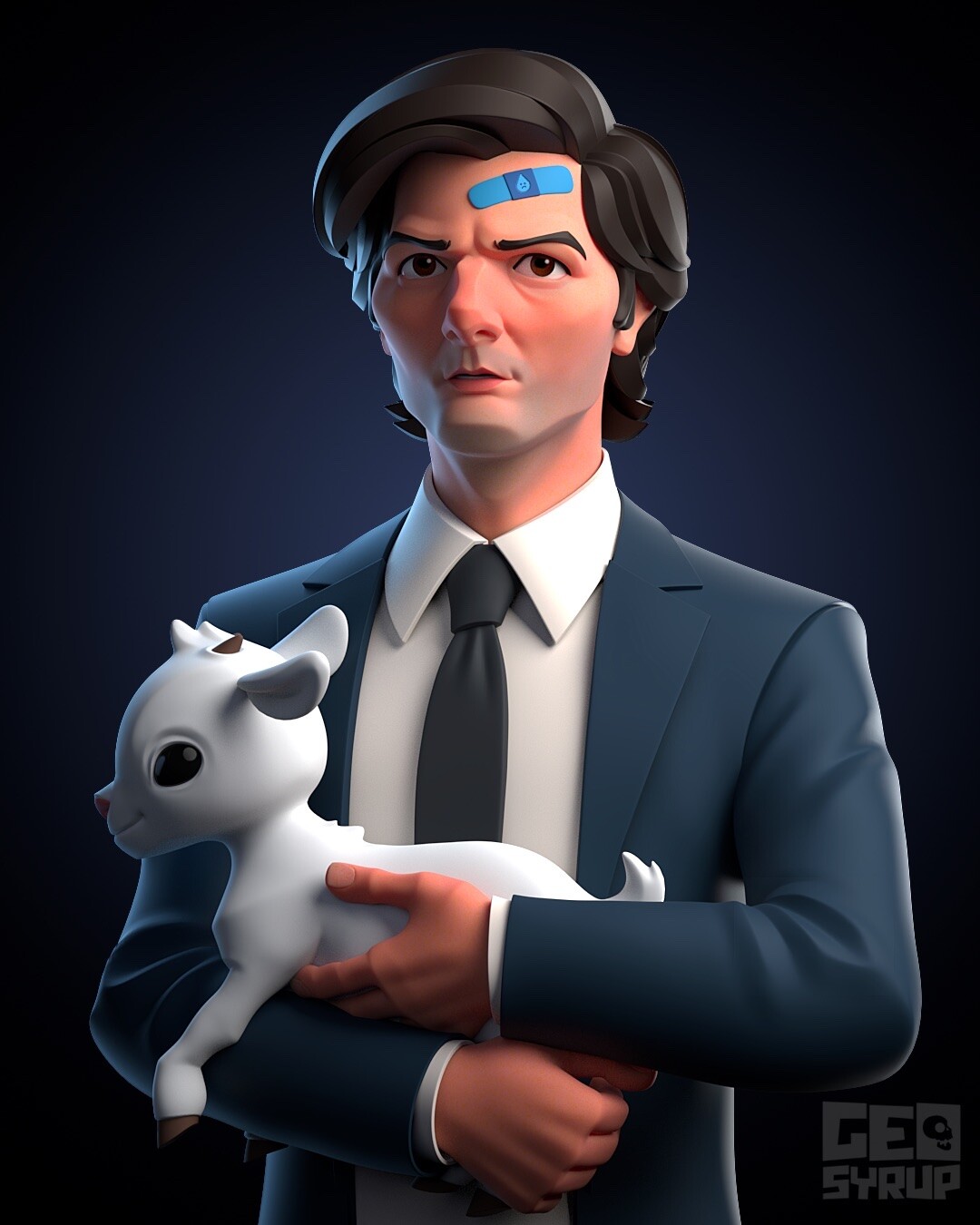 ArtStation - Mark S (Severance) - Stylized character model