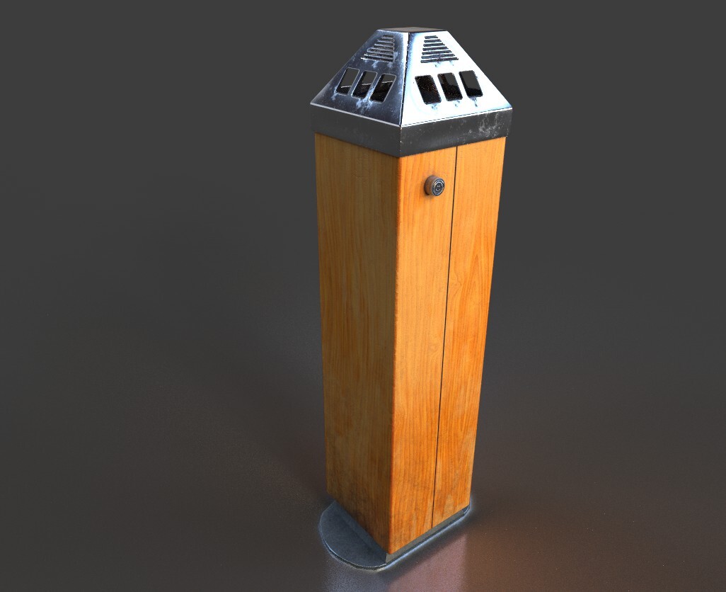 Colin Merrick - Bins and Cigarette Butts