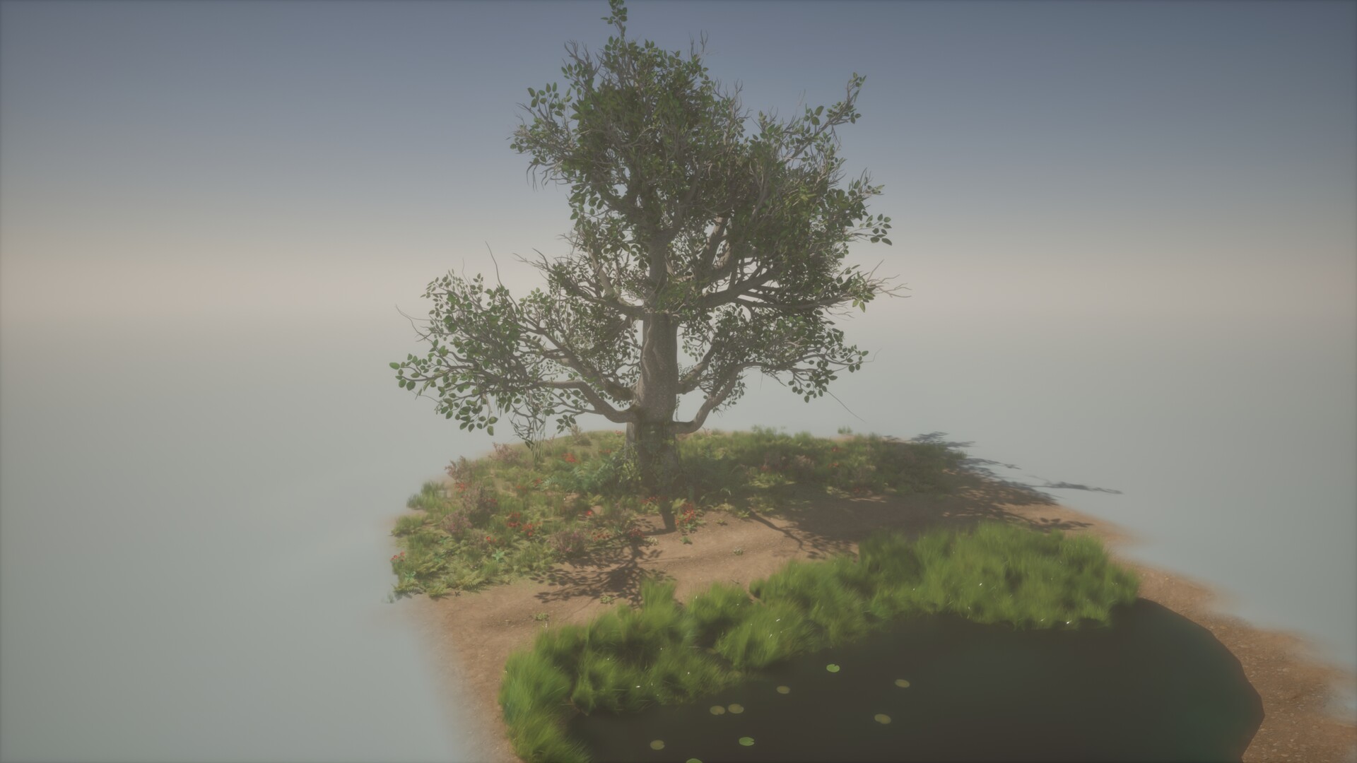 Nicholas Galan - Pondside Vegitation Vignette