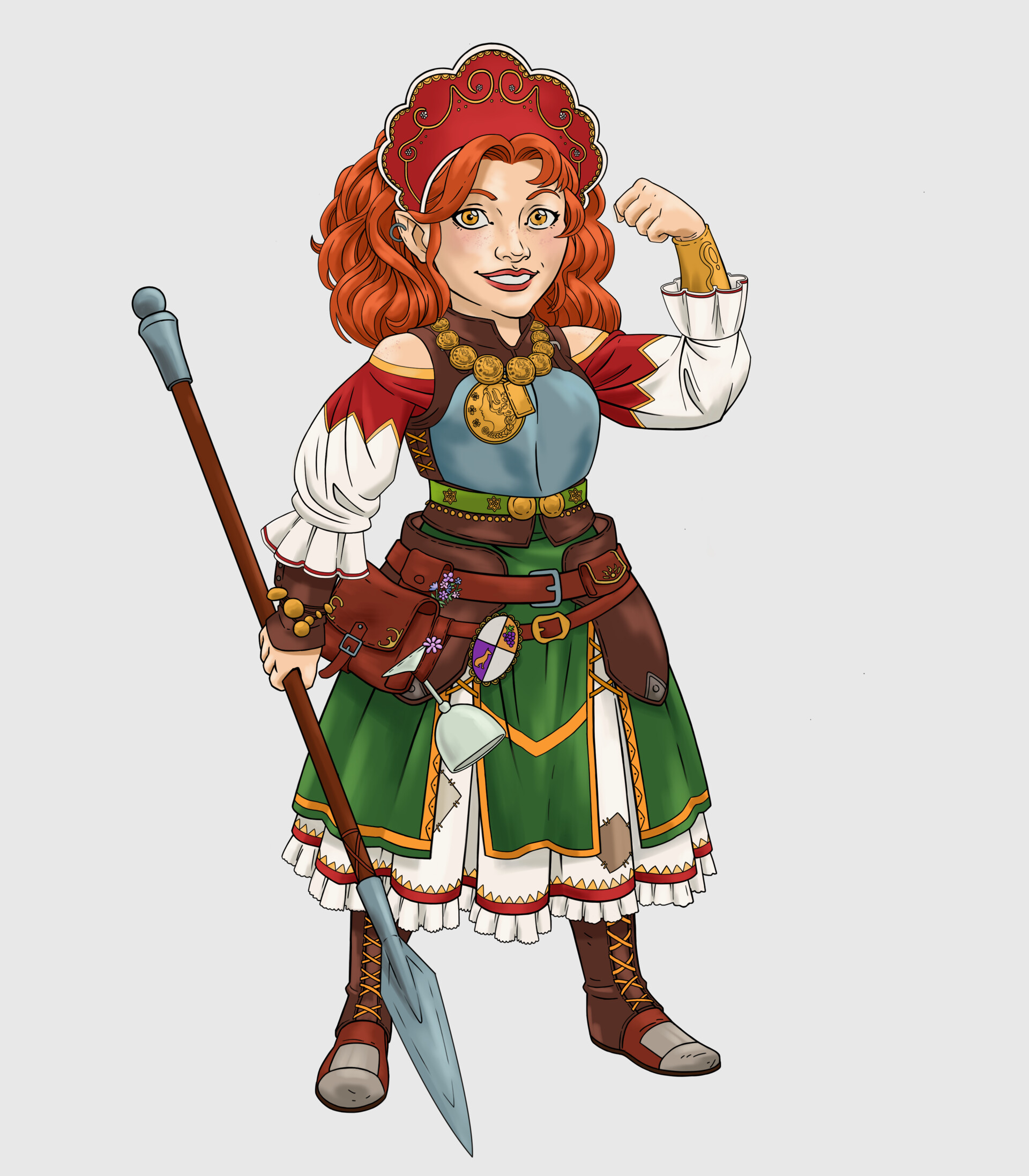 ArtStation - halfling cleric