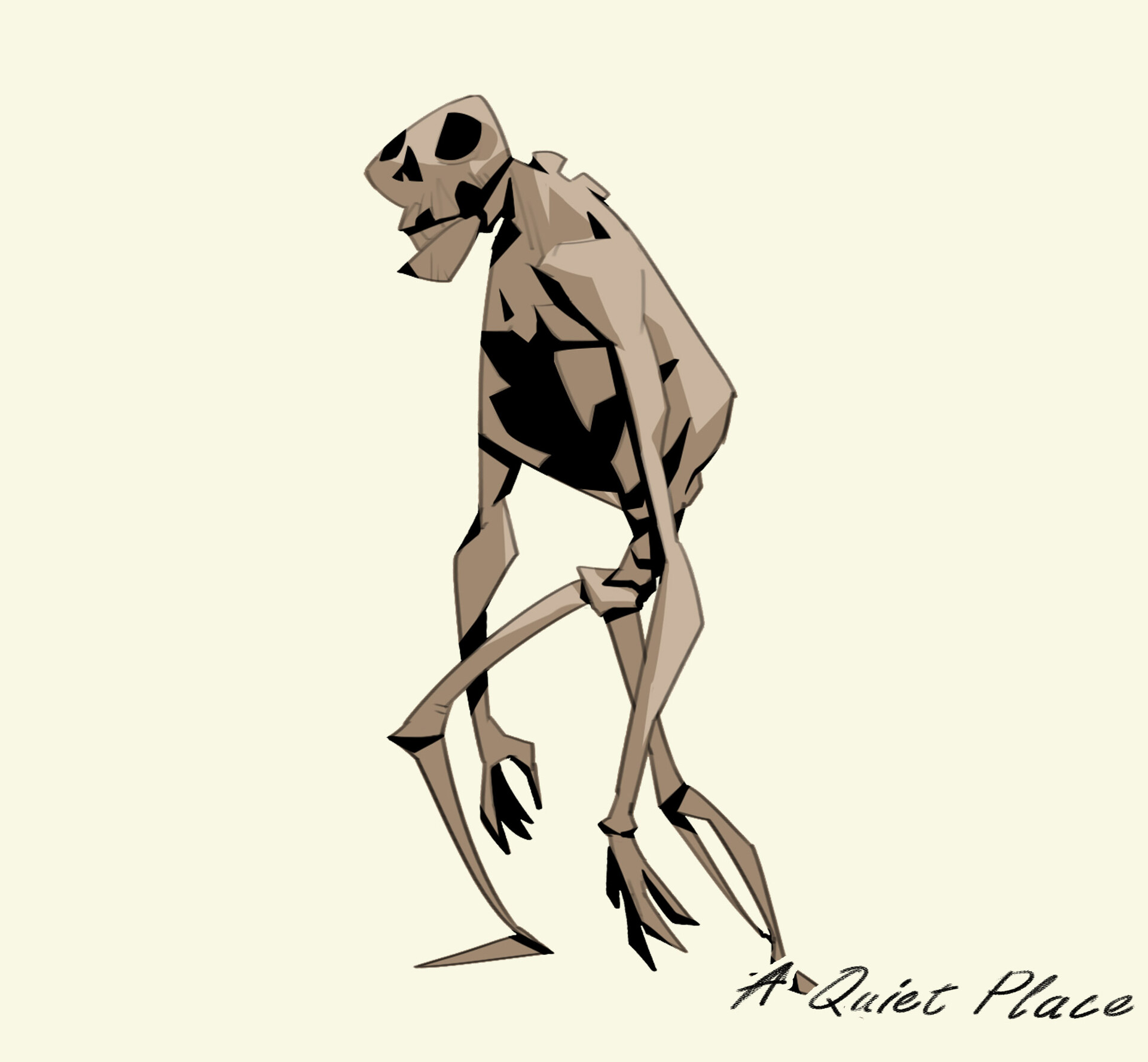 a quiet place coloring pages