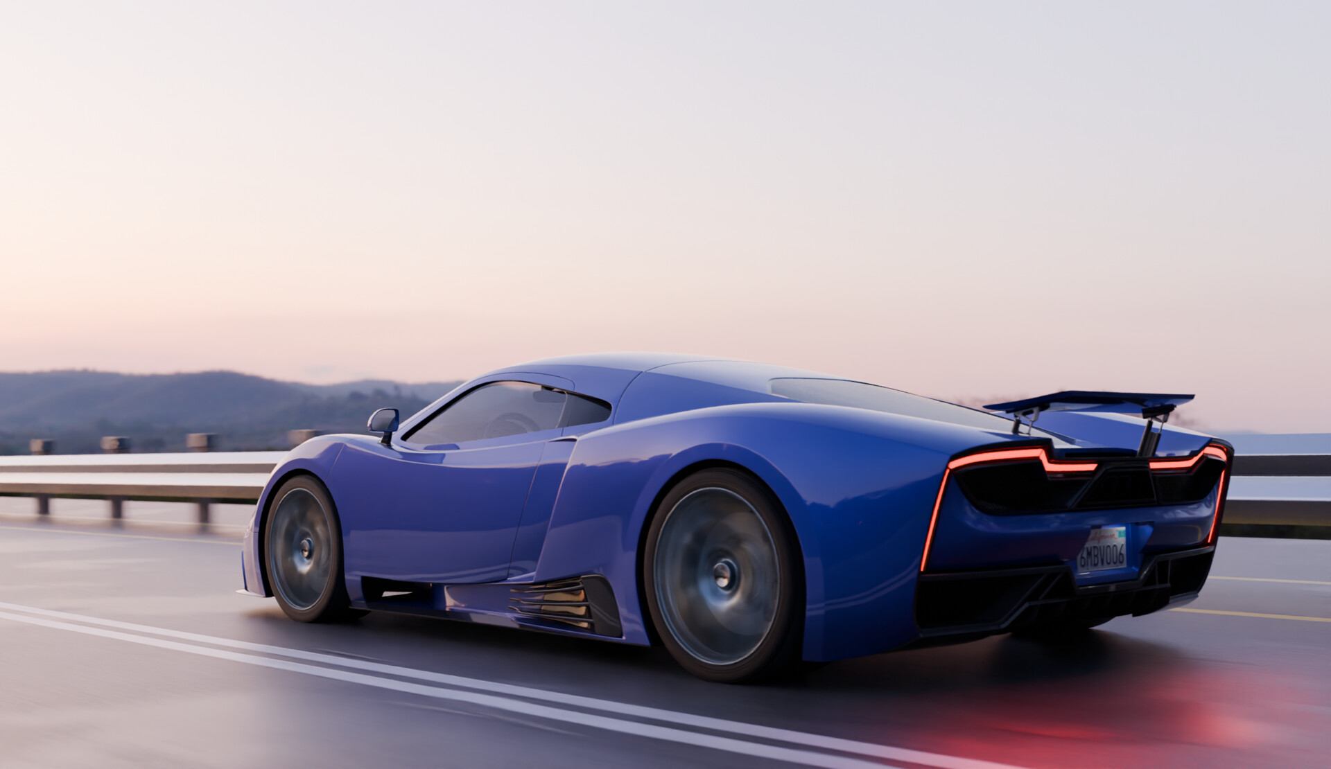 ArtStation - Supercar Concept Render