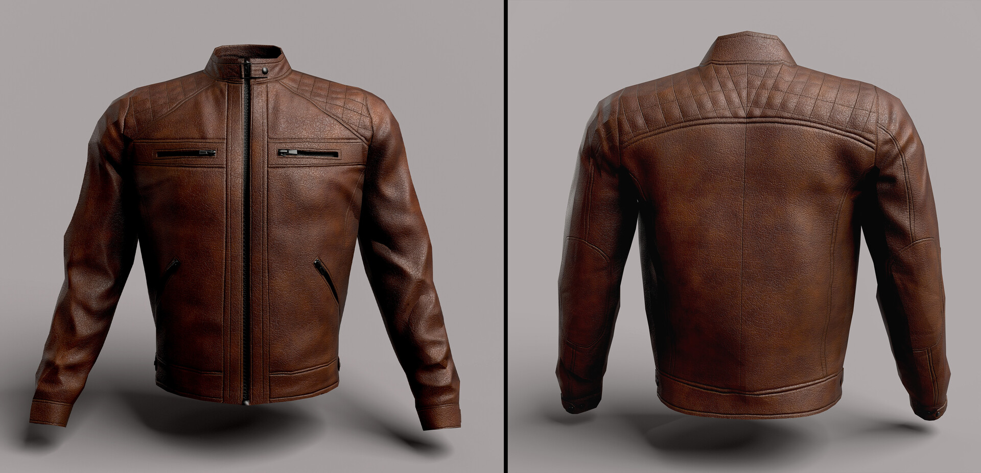 ArtStation - Leather Jacket