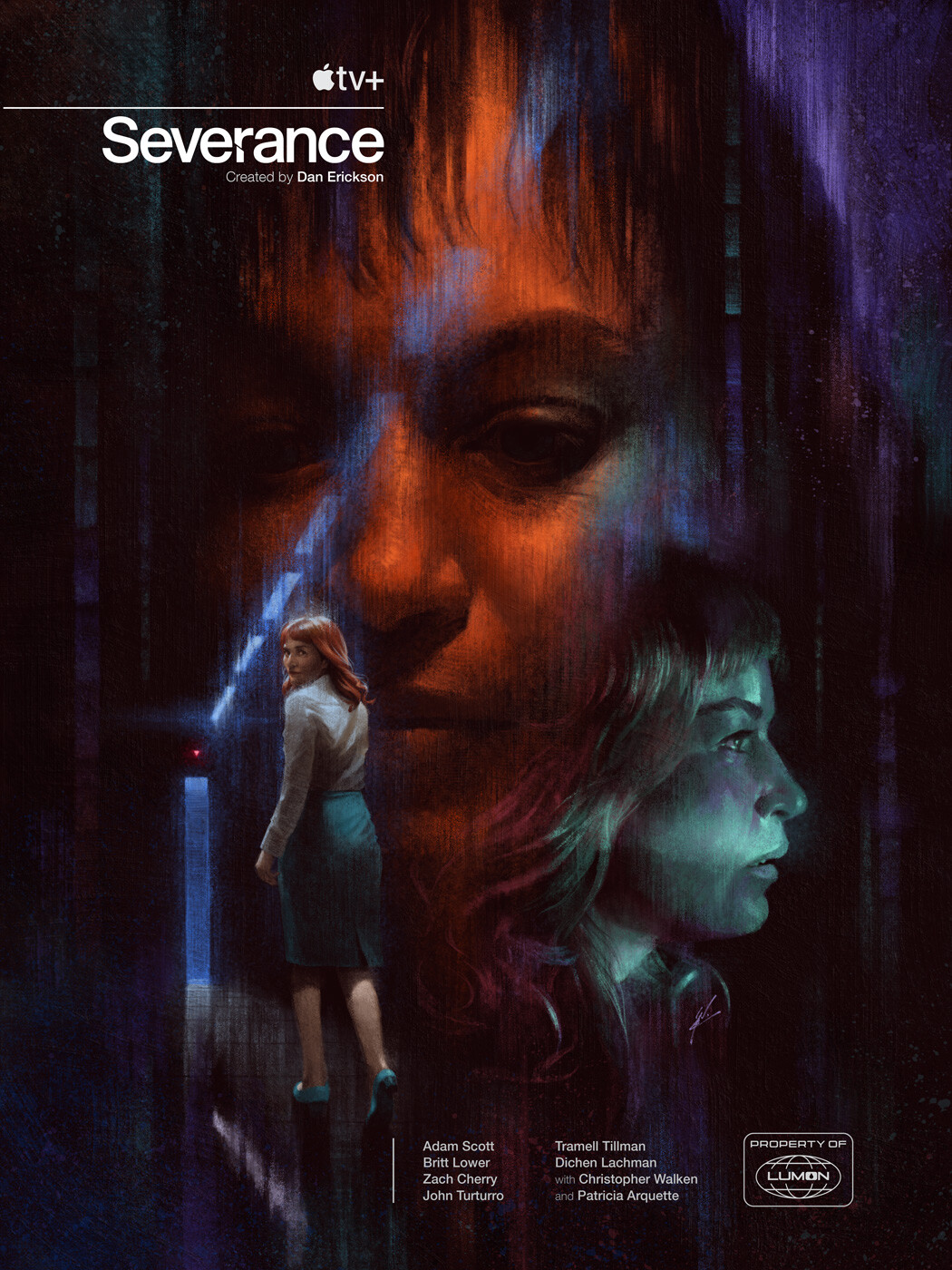 ArtStation - HELLY R (Severance) Illustrated Poster