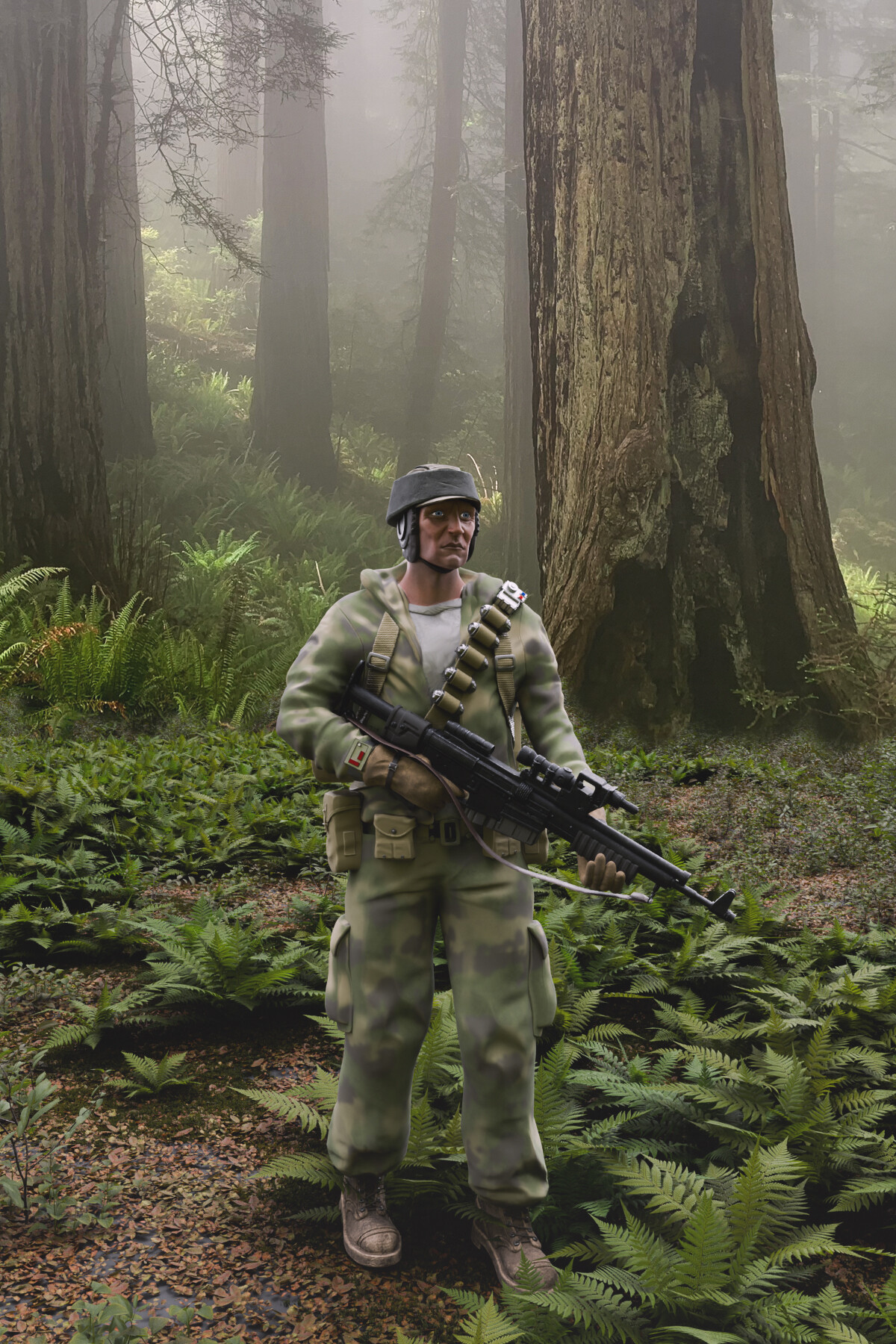 ArtStation - Rebel Trooper - Endor