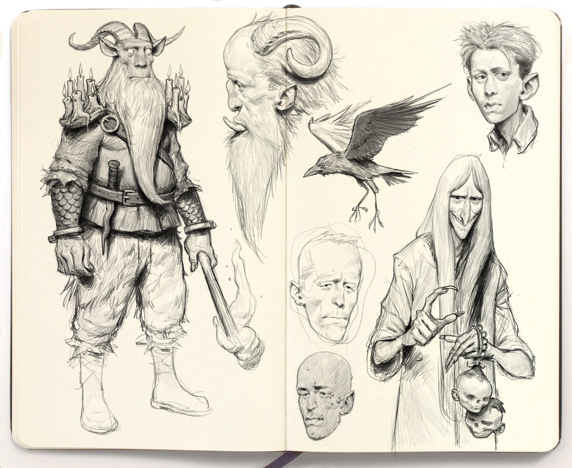 ArtStation - Demons & witches