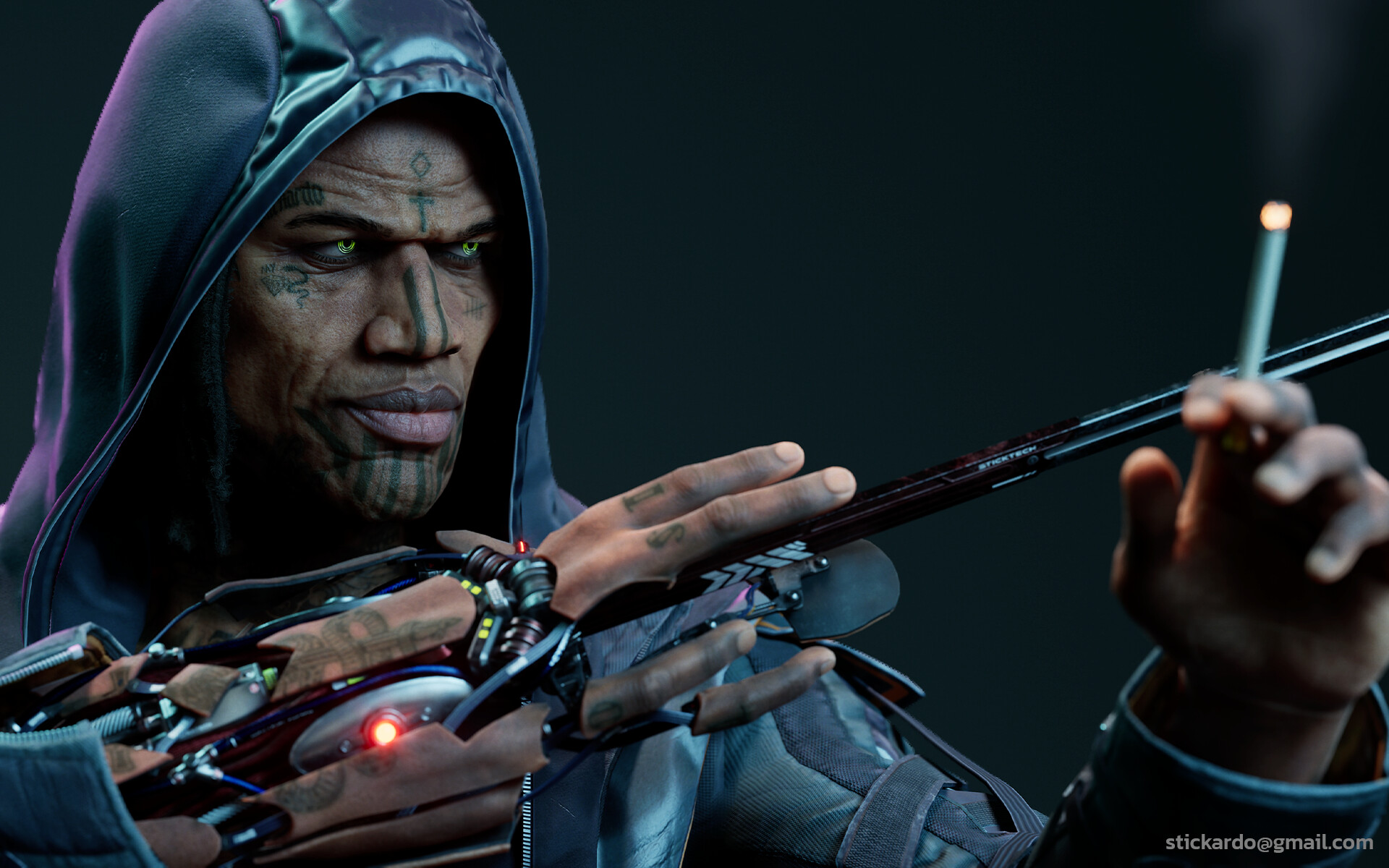 Ricardo Almeida - Cyborg Assassin