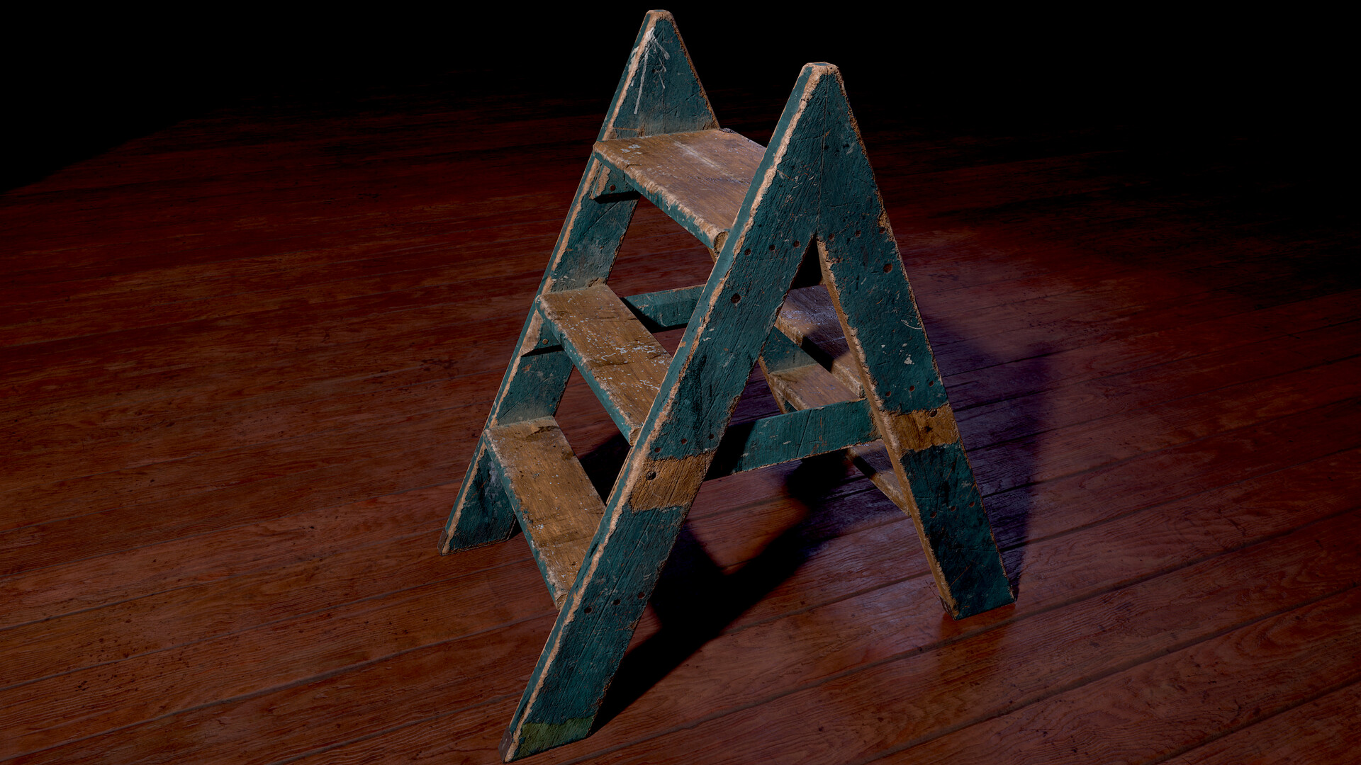 ArtStation - Wooden Ladder/ Wood Planks