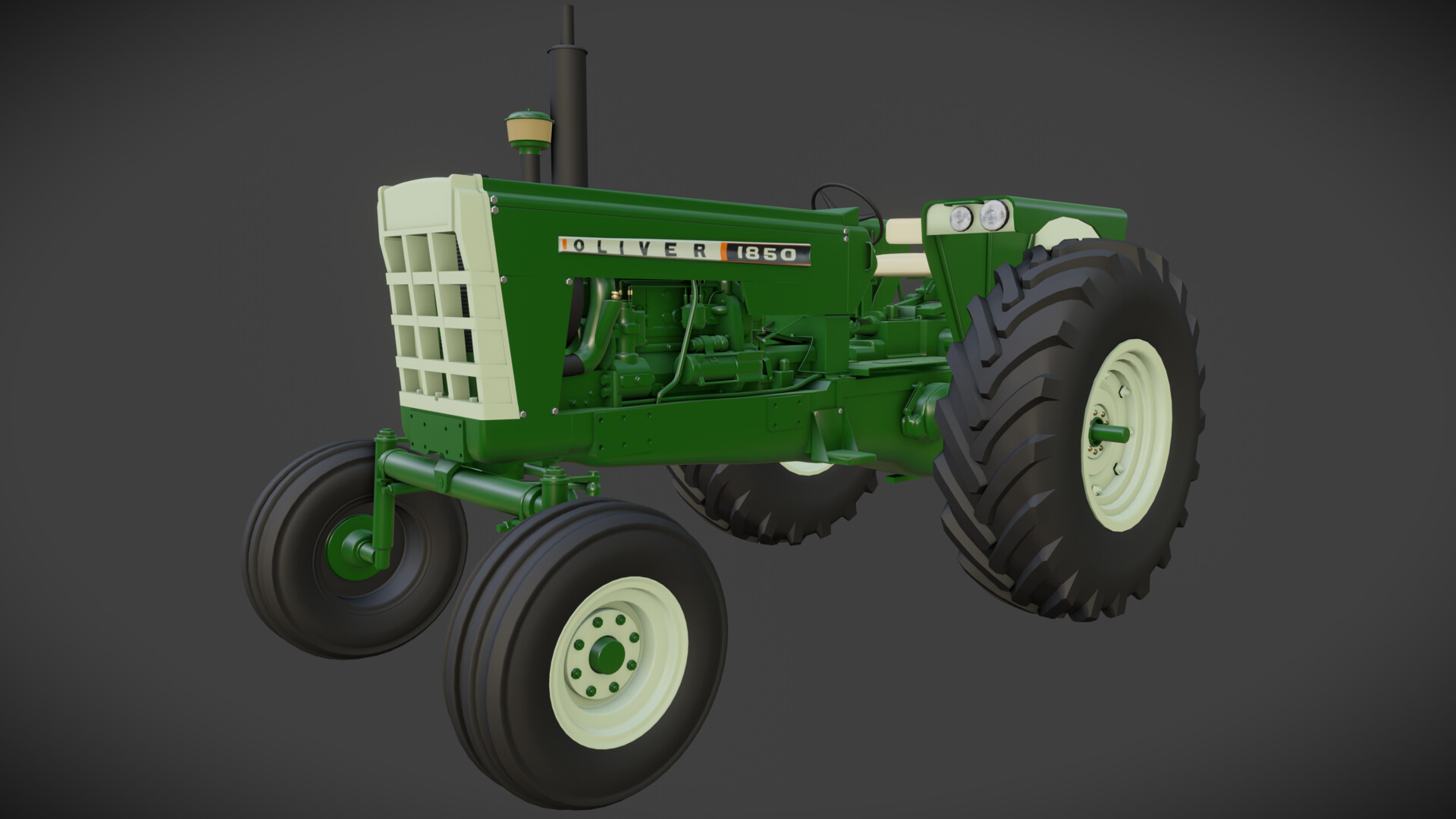 ArtStation - Oliver 1850 Tractor