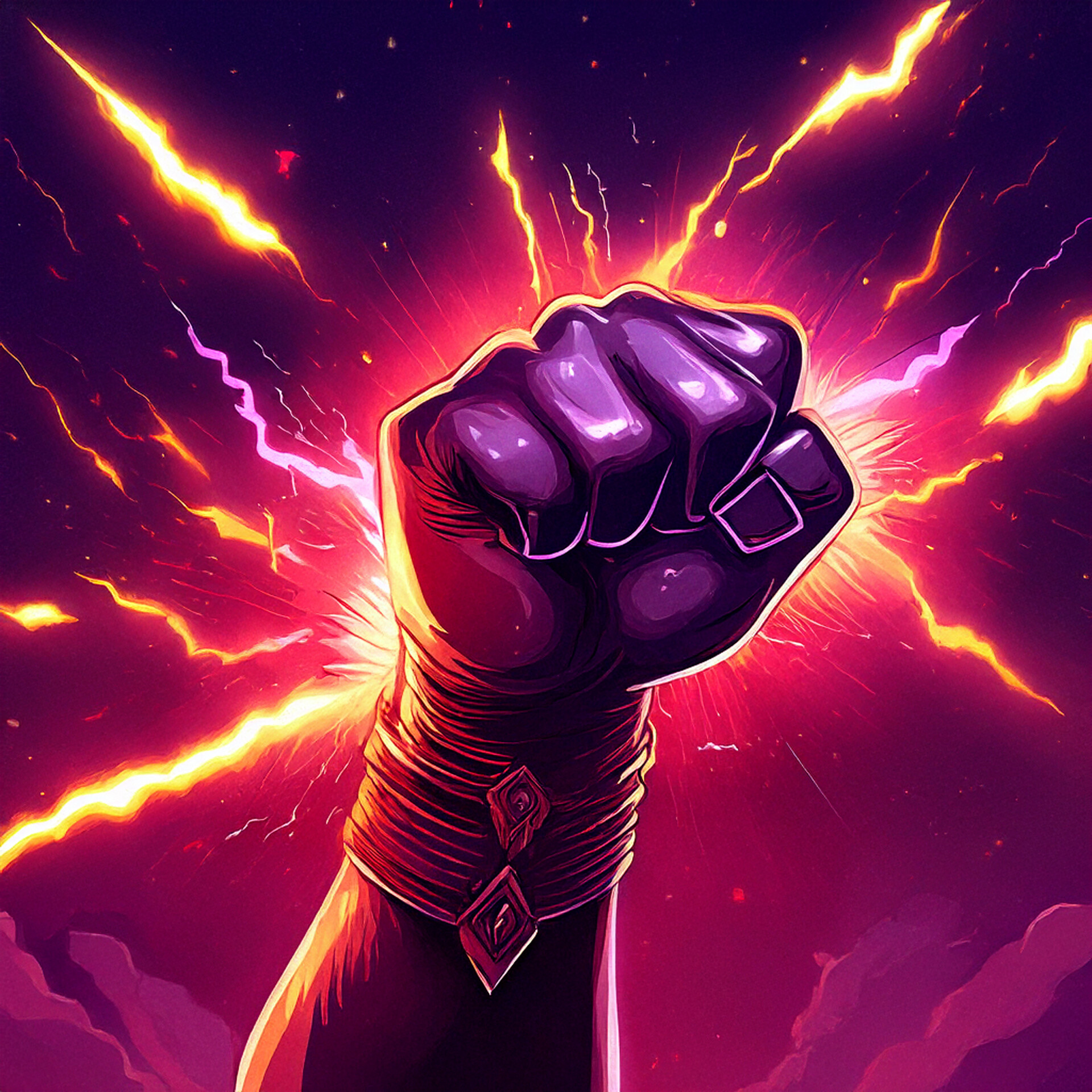 ArtStation - Fist of Power