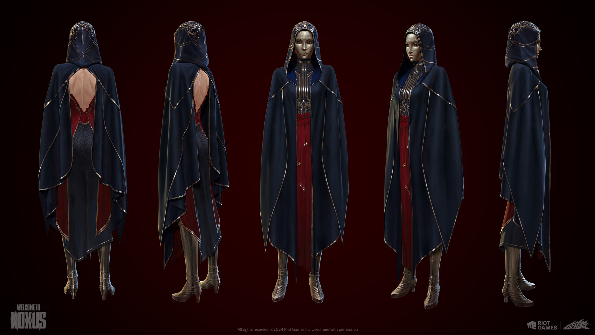 Gilles Roman - WELCOME TO NOXUS - Katarina - Textures