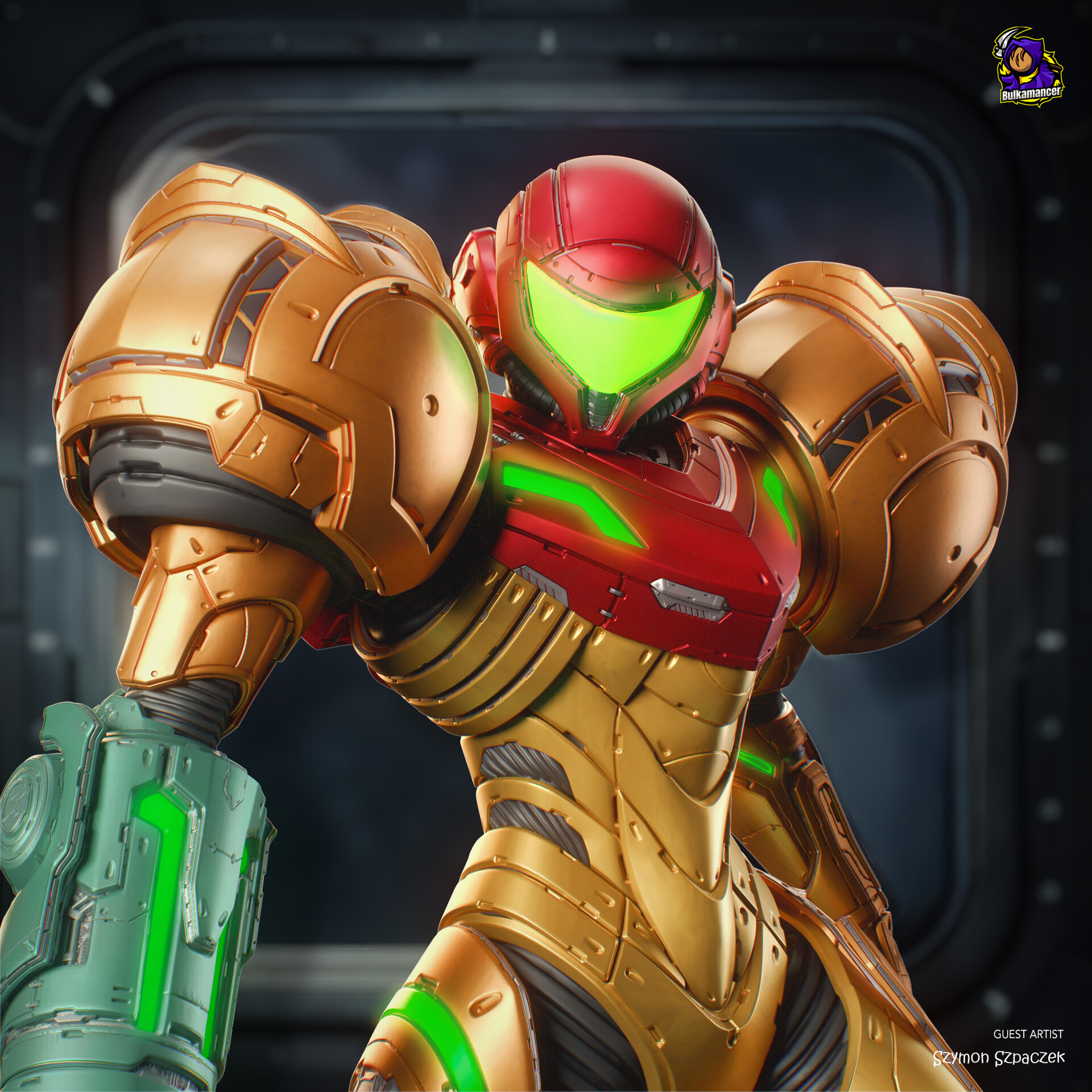 ArtStation - Samus Aran (Metroid) Fanart