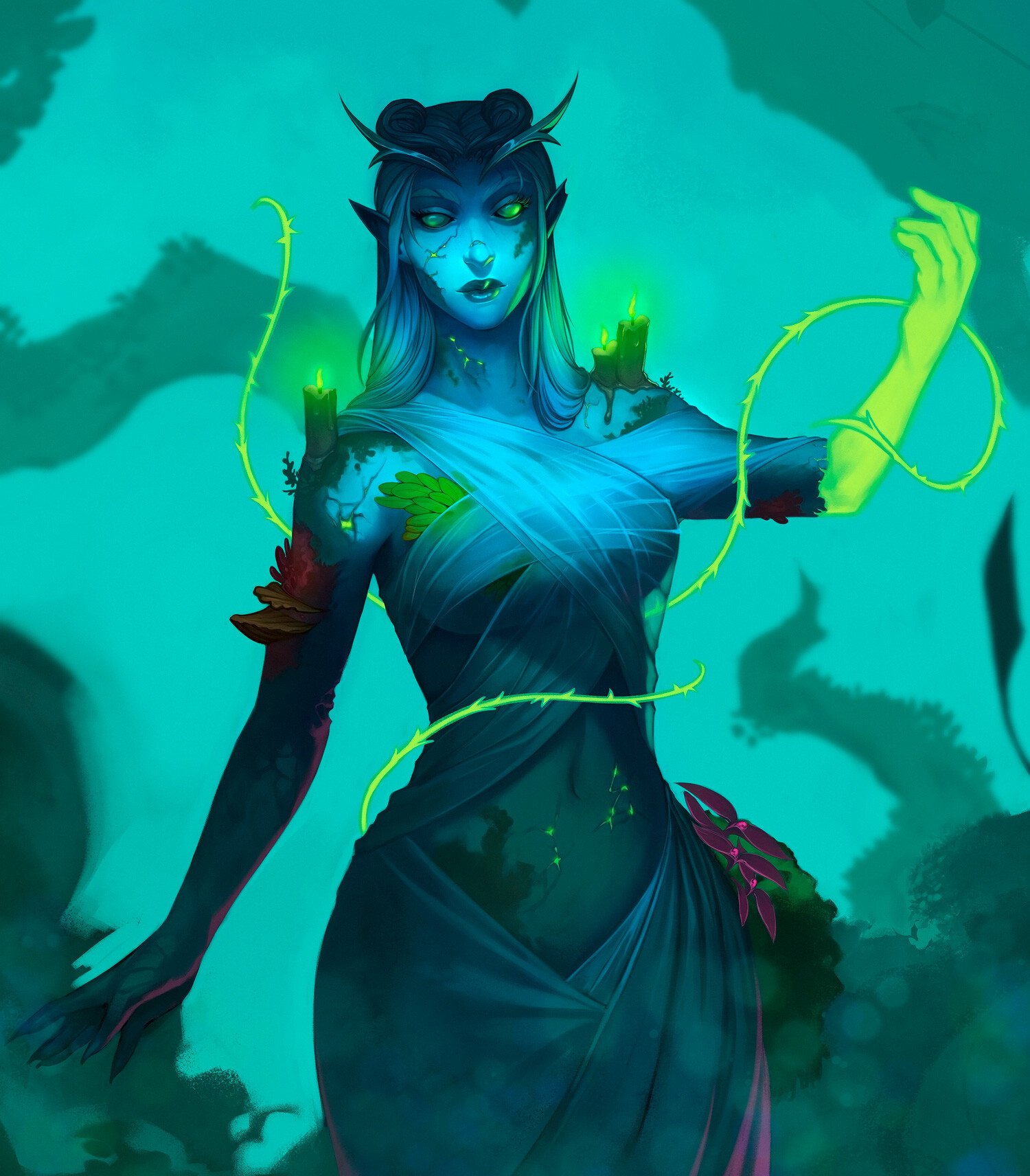 ArtStation - Magic statue, character design.