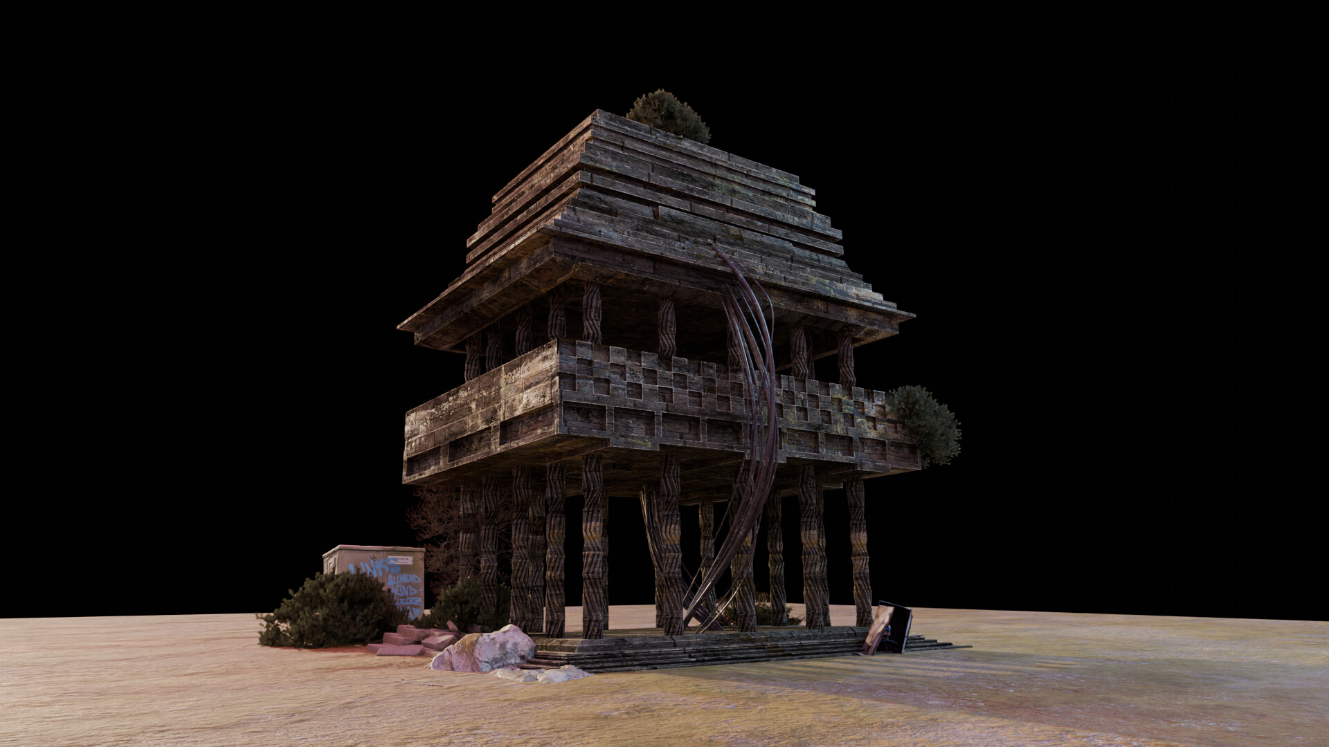 ArtStation - Second Temple prop