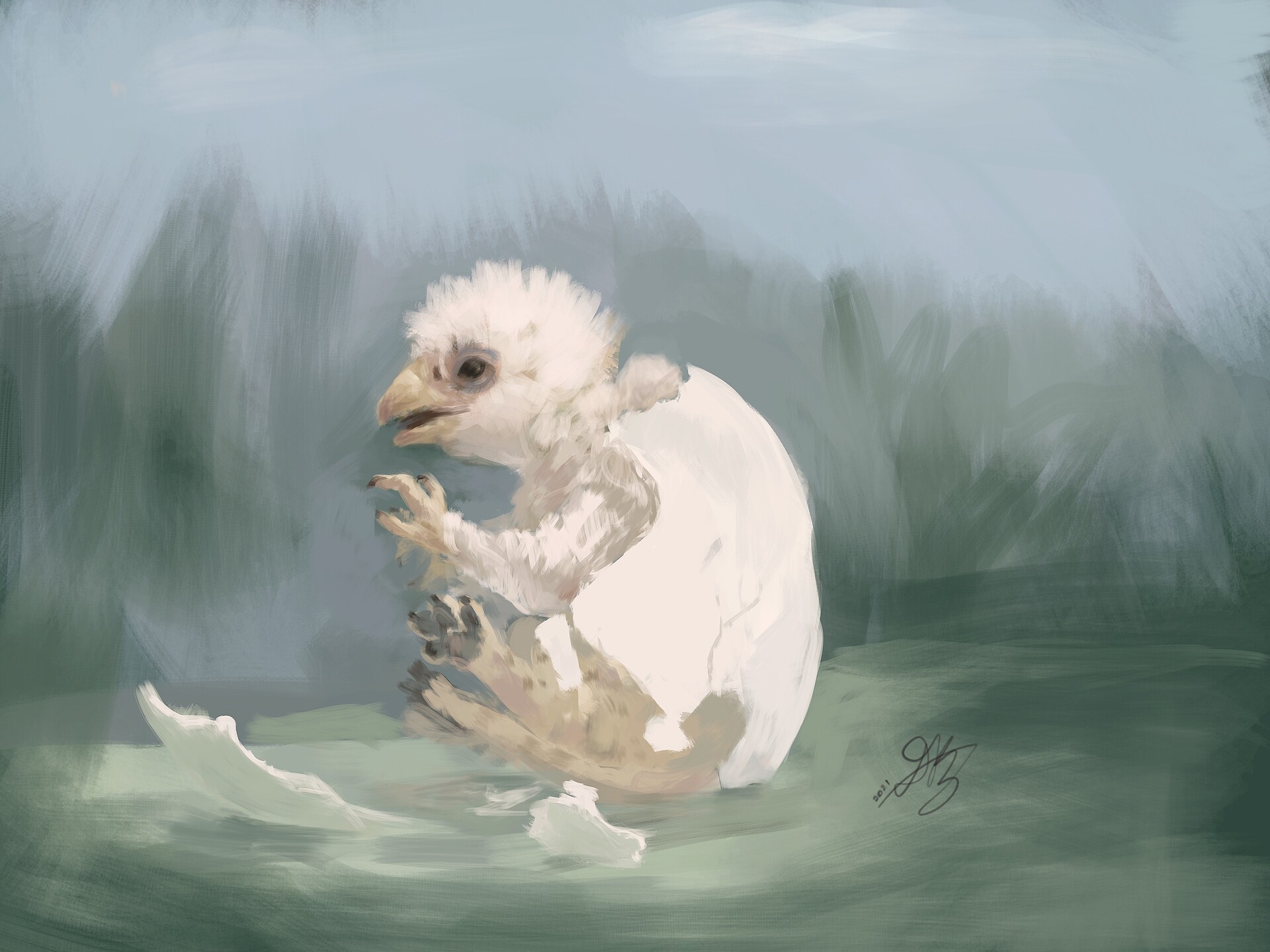 ArtStation - Griffin Hatching