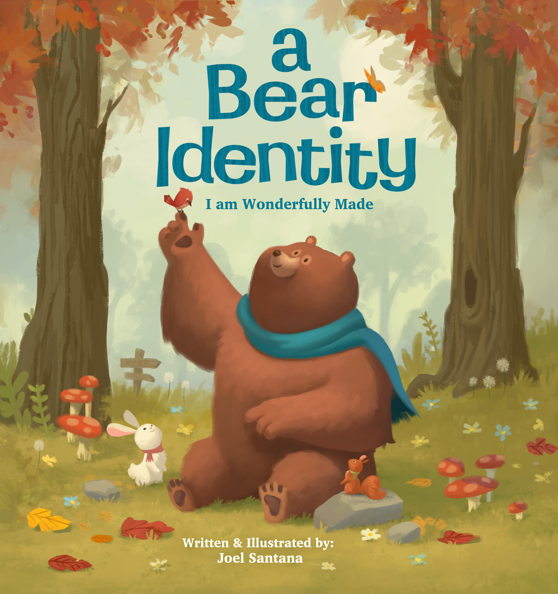 ArtStation - A Bear Identity Childrens Book
