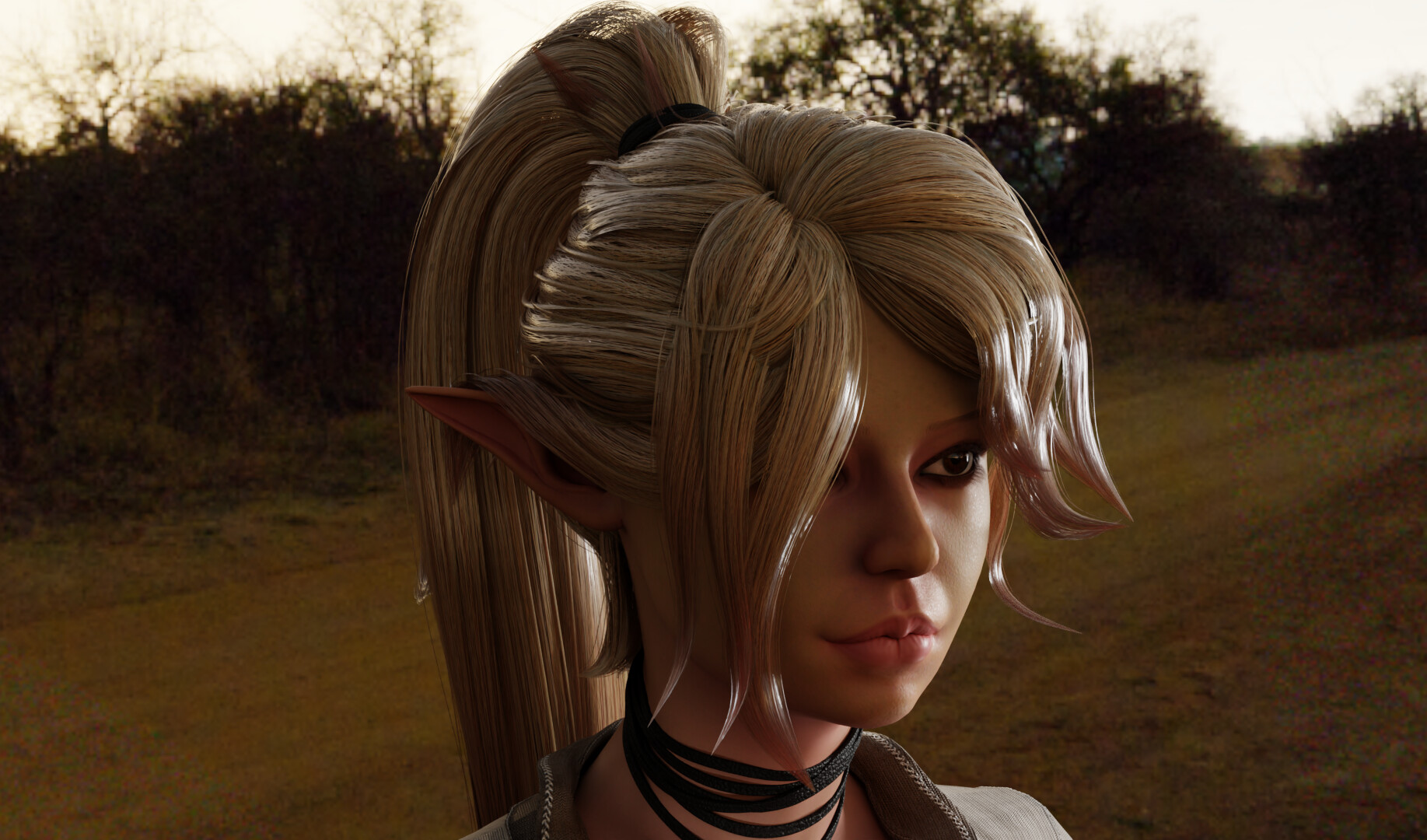 ArtStation - elf for 3D video games