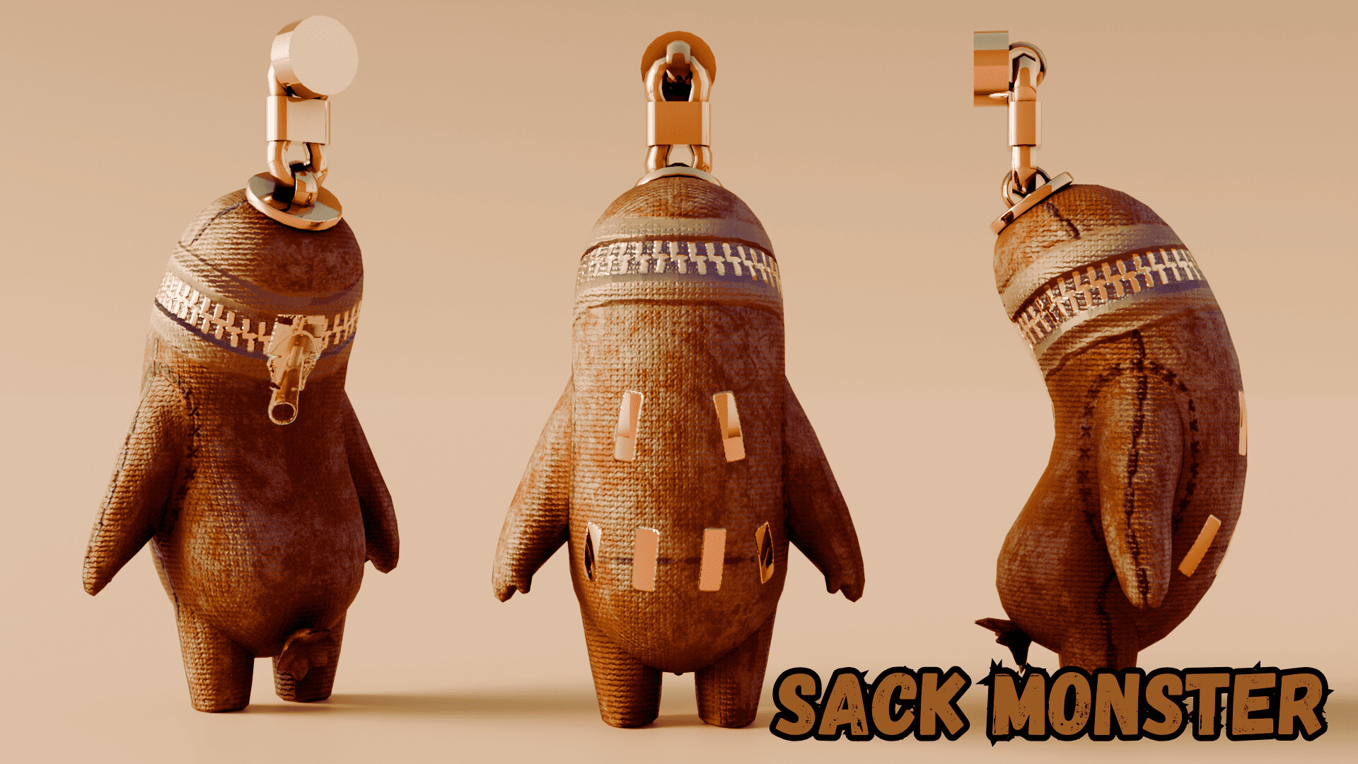 ArtStation - Charm | Sack Monster