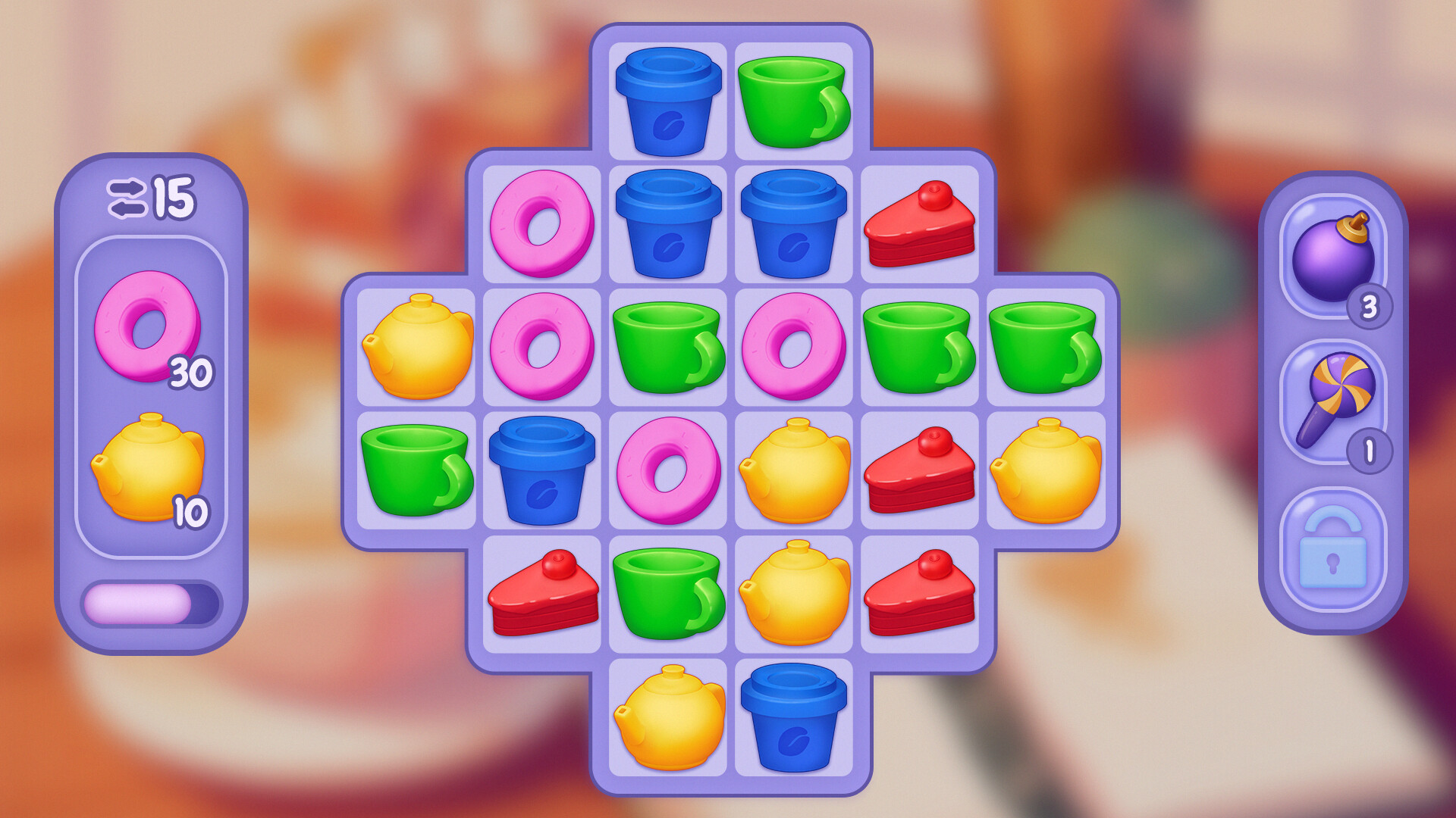 ArtStation - Sweet Match – Match-3 Project