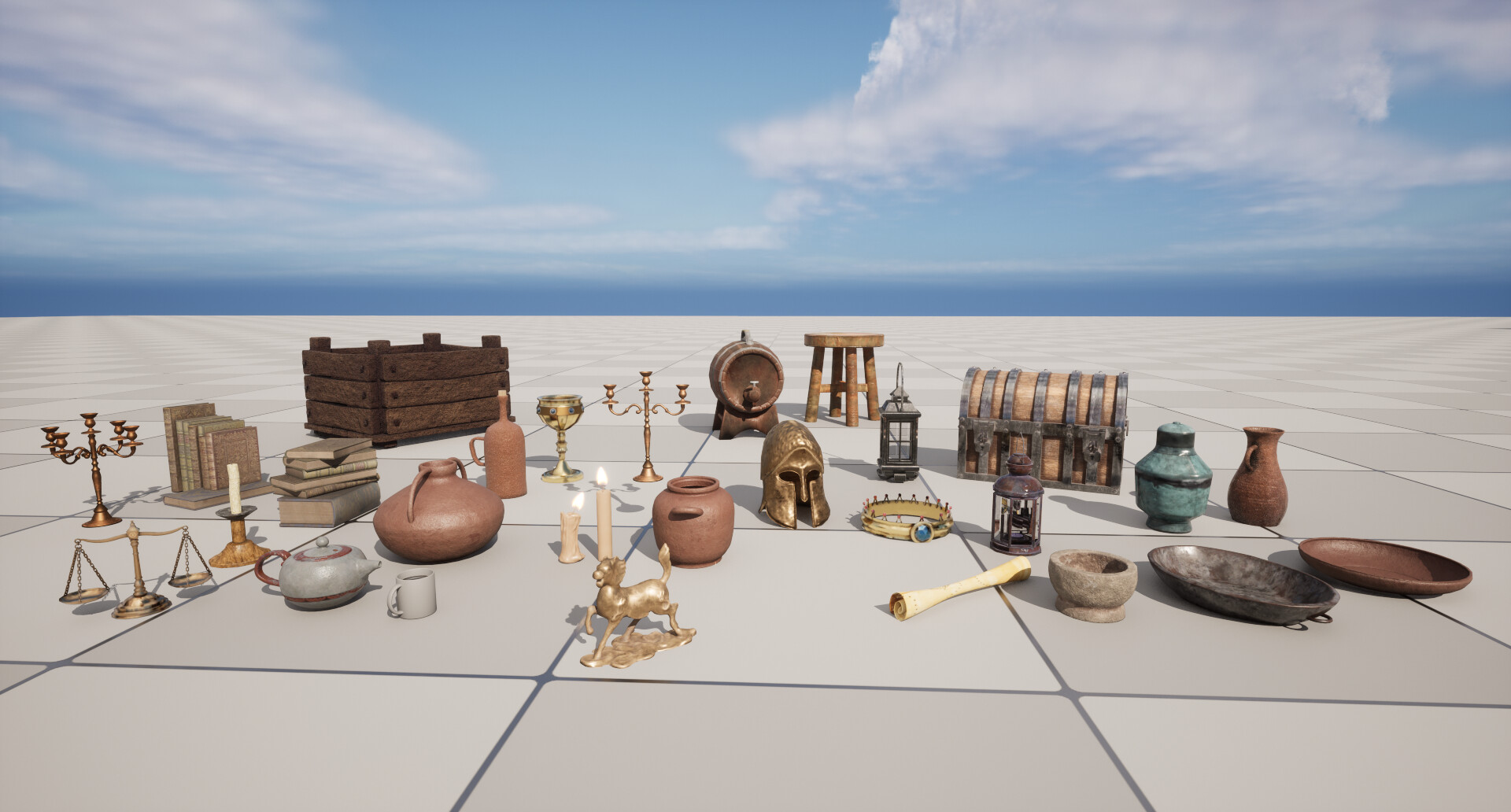 PackDev - Nordic Castle Interior v2 / 52 Assets