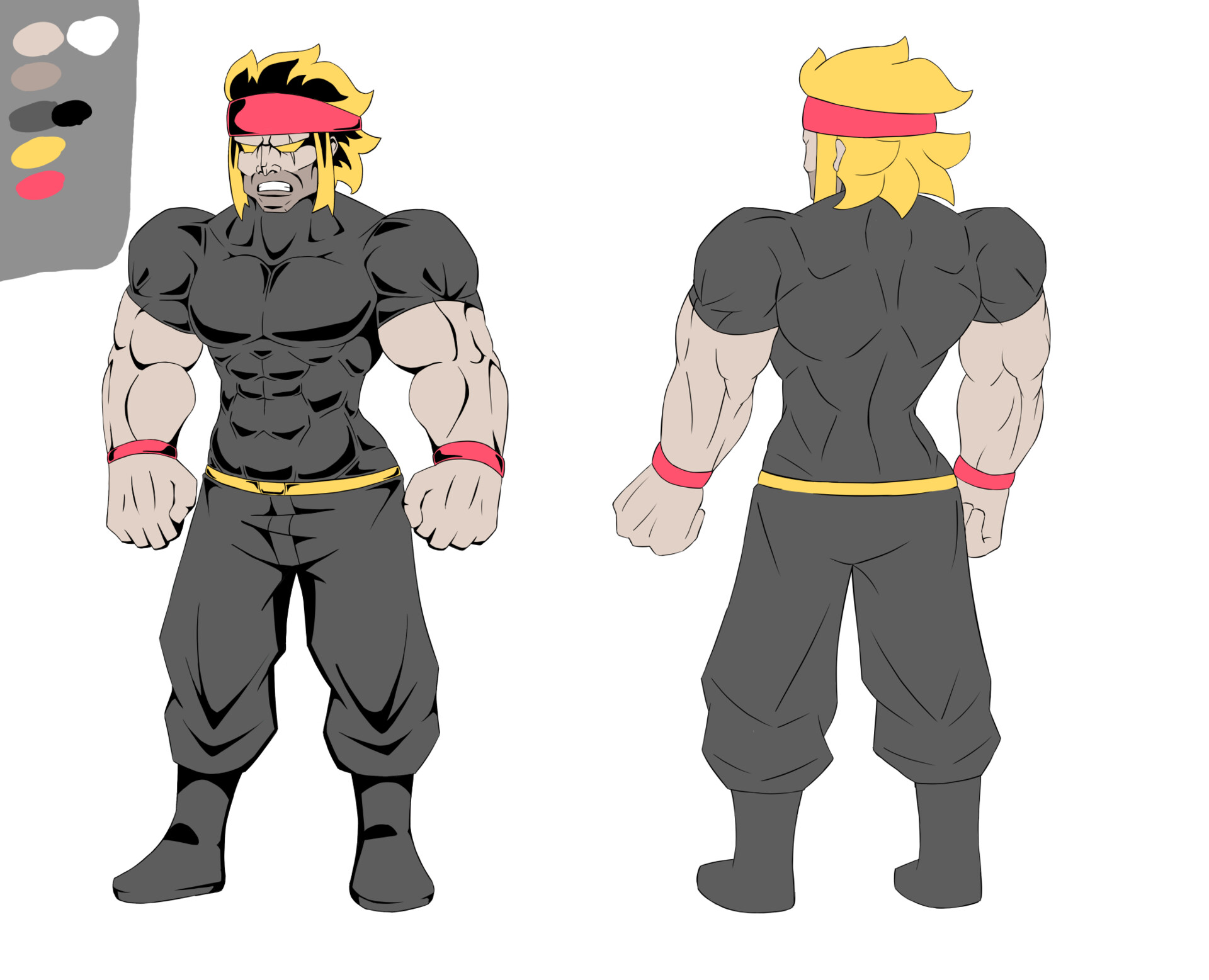 ArtStation - Big Buff Fighter