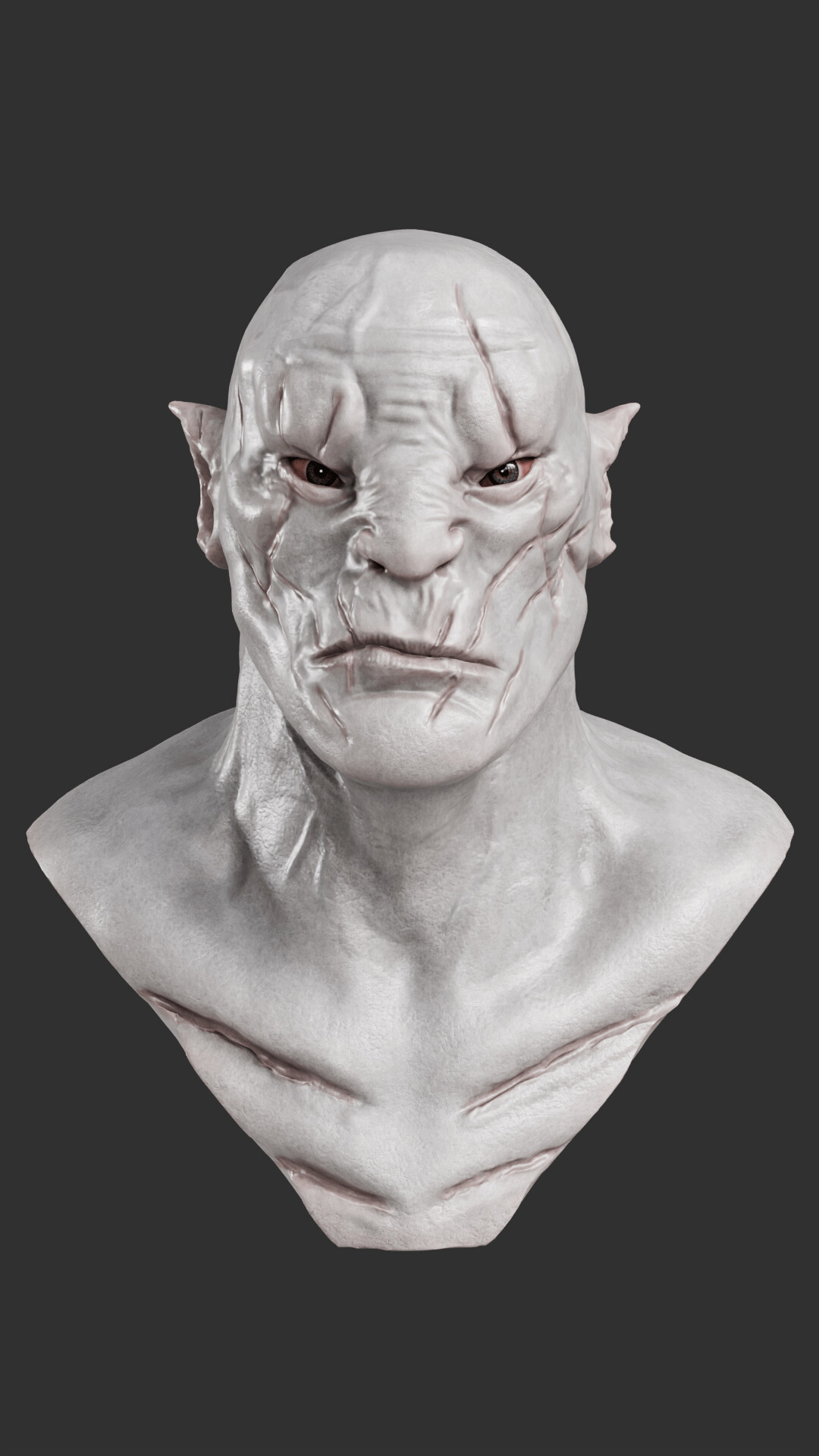 ArtStation - The Pale Orc - Hand Sculpted | Fan Art - Inspired by Azog