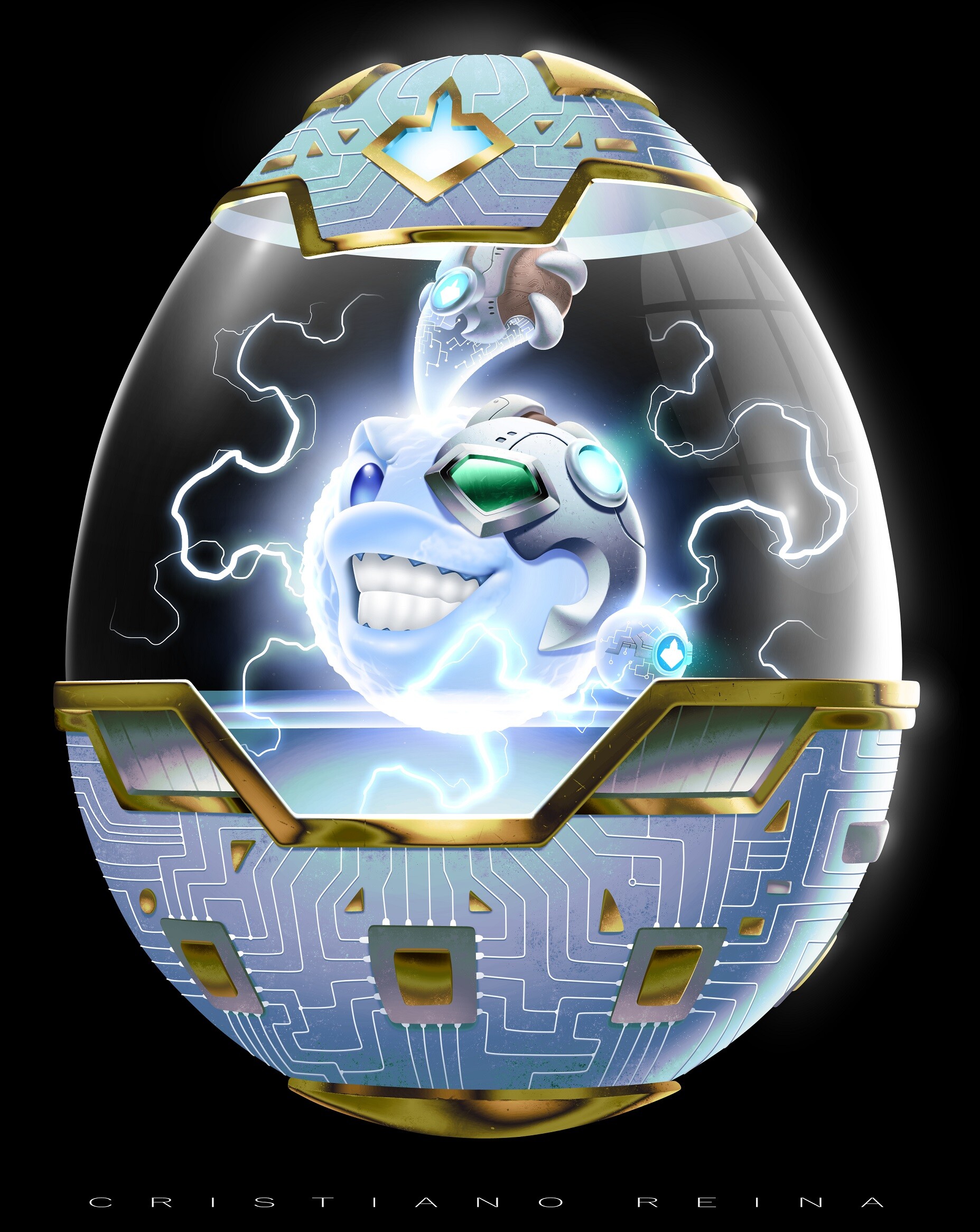 ArtStation - Ghost egg easter