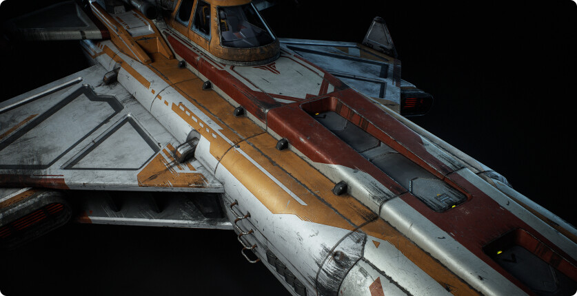 KitBash3D - "Spaceships: Armada" - 3D Models and Materials