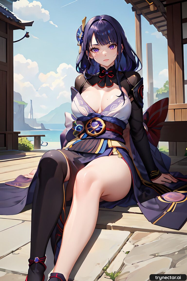 ArtStation - Raiden Shogun - Genshin Impact