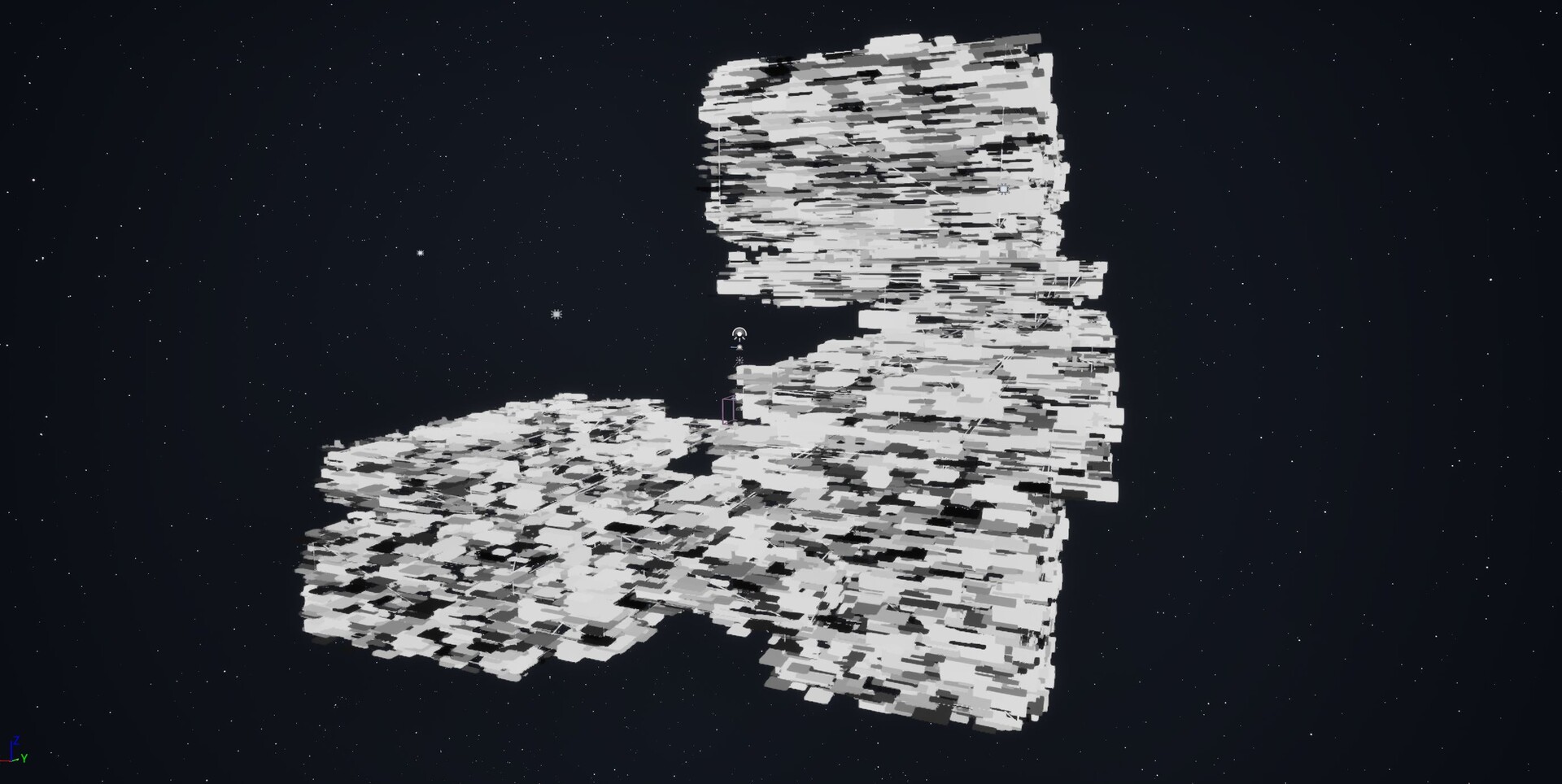 Isaac Oster - Procedural Death Star - Unreal 5.5 with PCG and HLSL