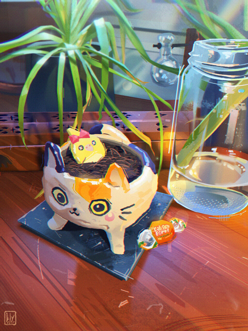 ArtStation - Kitty Study